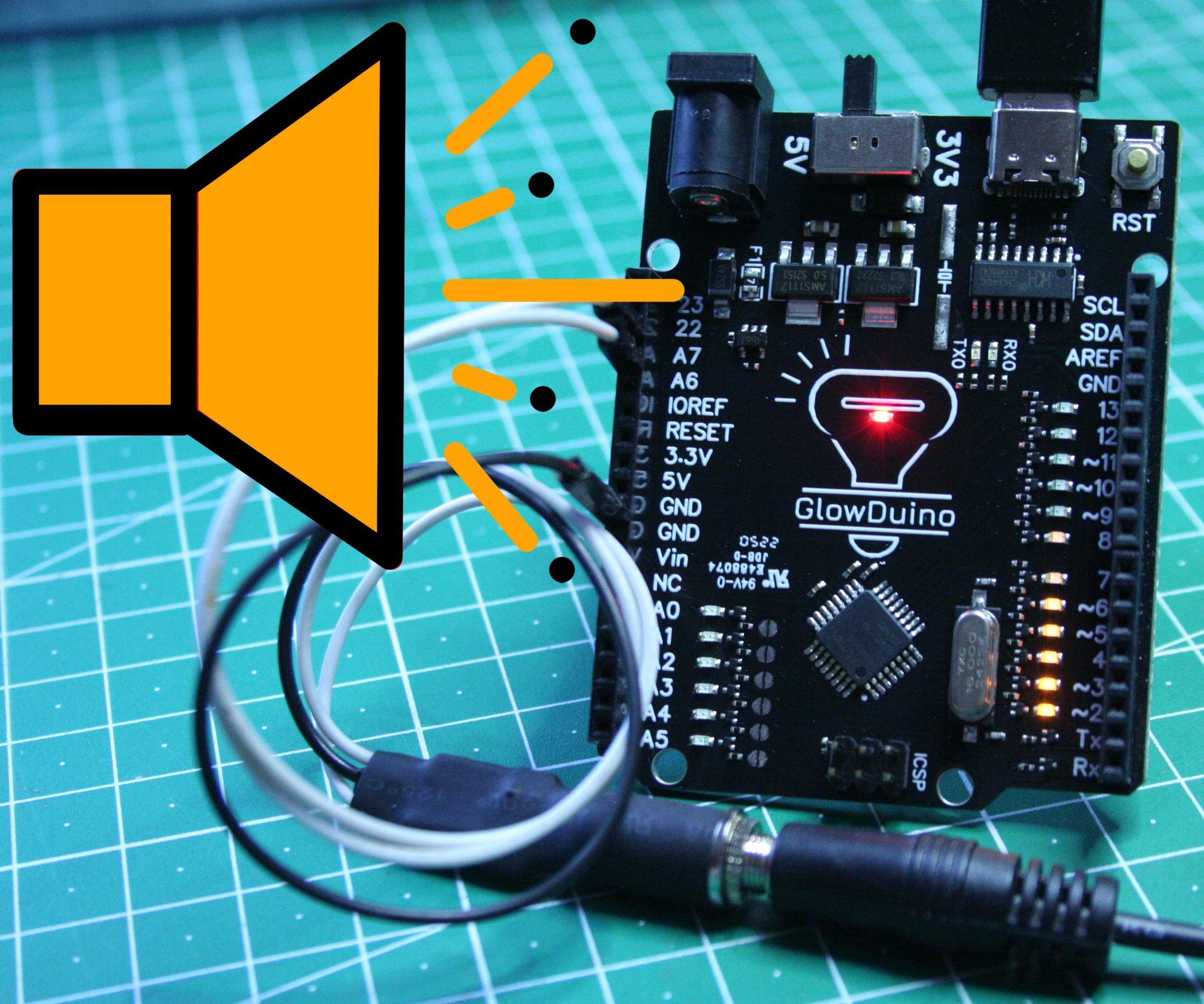 VU Meter With GlowDuino : 4 Steps - Instructables