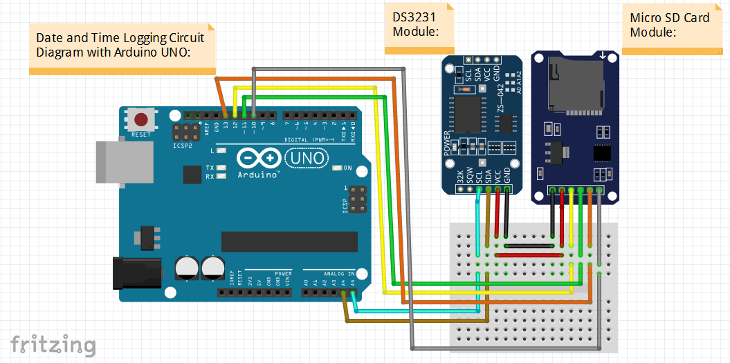 MAKE A DATA LOGGER USING DS3231 RTC MODULE INTERFACING WITH ARDUINO ...