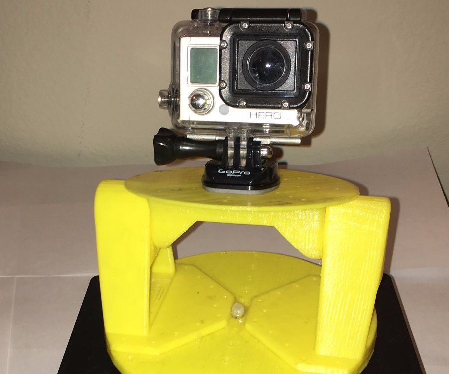 Rotating GoPro Panorama Mount : 4 Steps (with Pictures) - Instructables