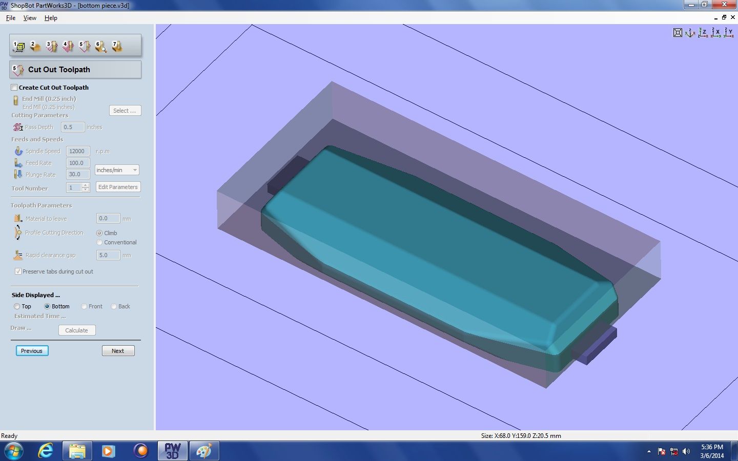 Sunglass Case - 3D Surfacing With CNC Router : 18 Steps (with Pictures ...