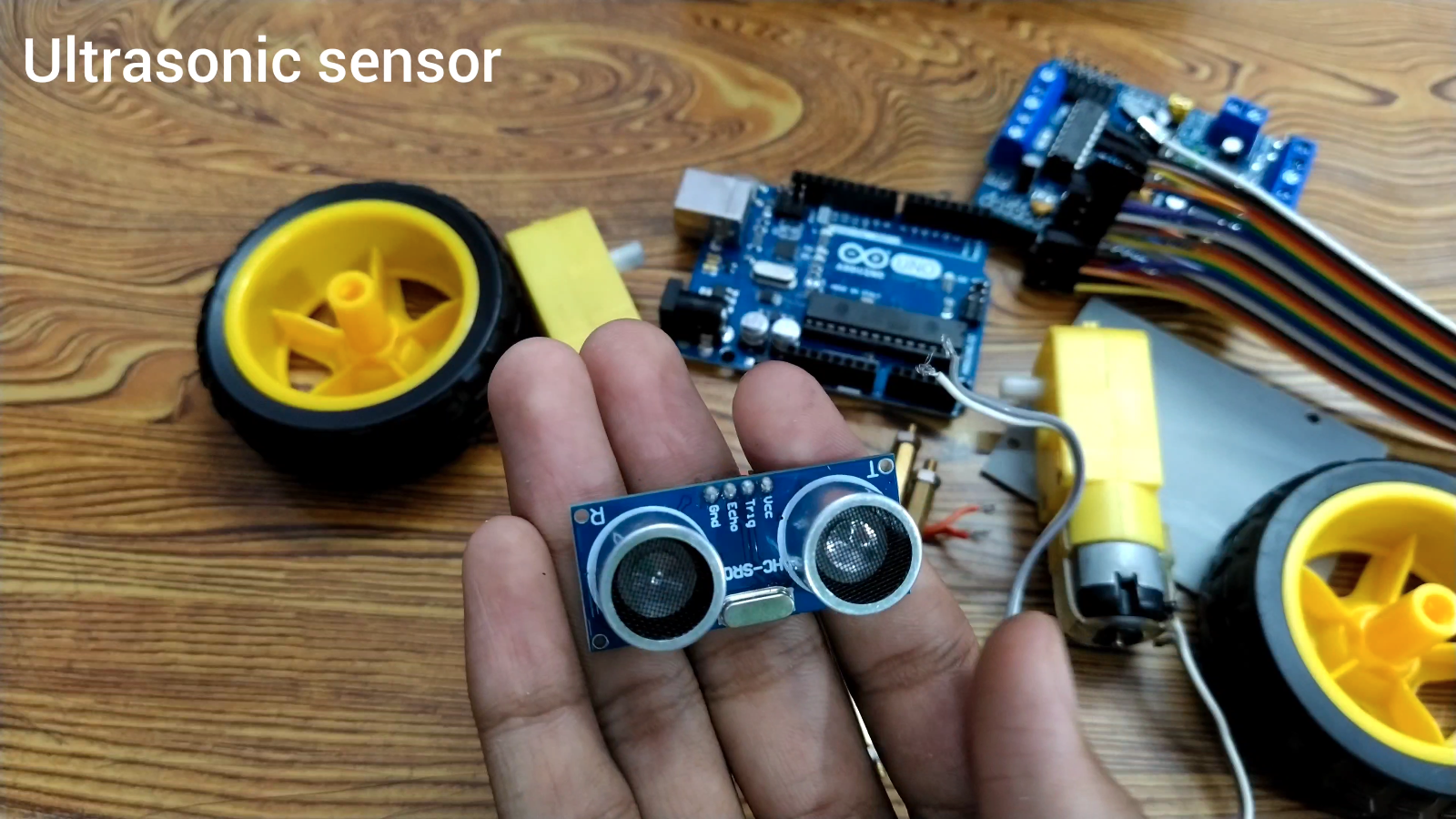 How to Make Small Obstacle Avoiding Car With L293d Motor Driver Shield in 5 Mins. : 4 Steps ...