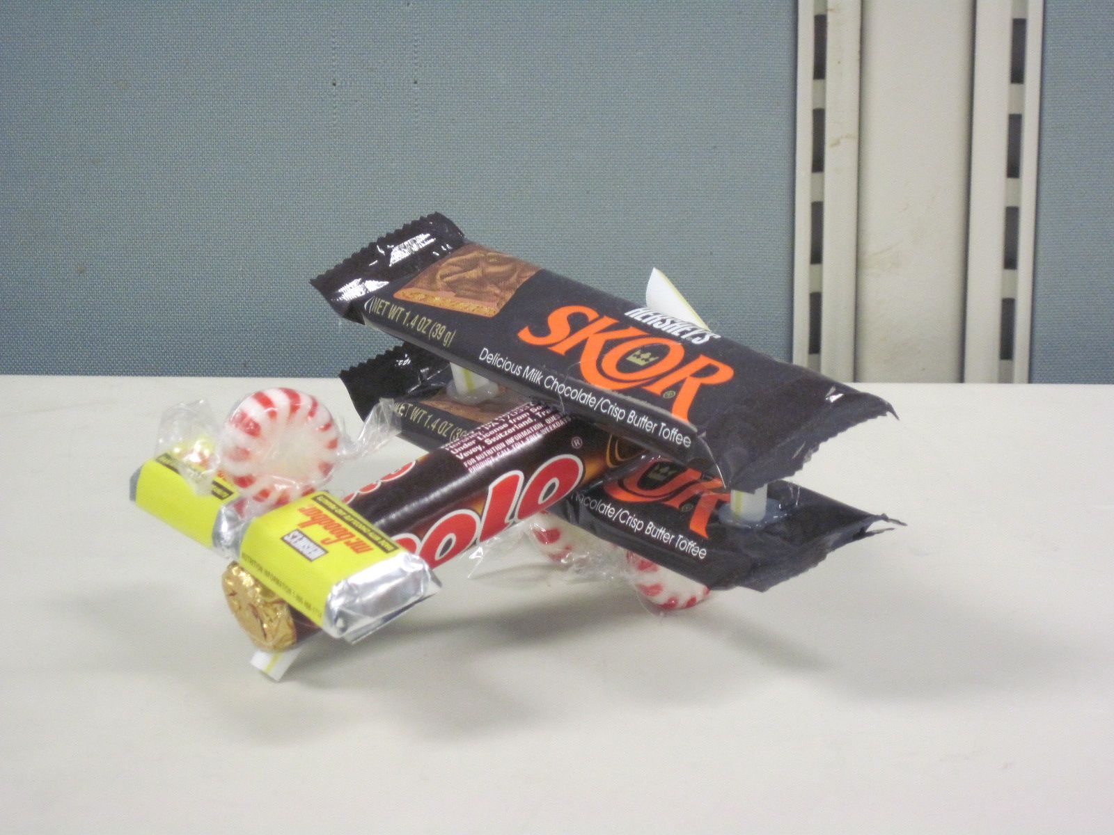 Candy Biplane : 14 Steps - Instructables