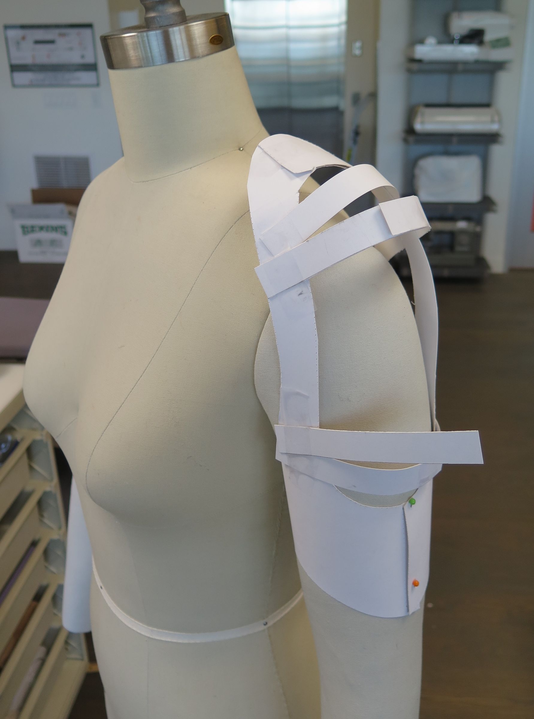 Leather Cyber Goth Shoulder Armor : 9 Steps (with Pictures) - Instructables