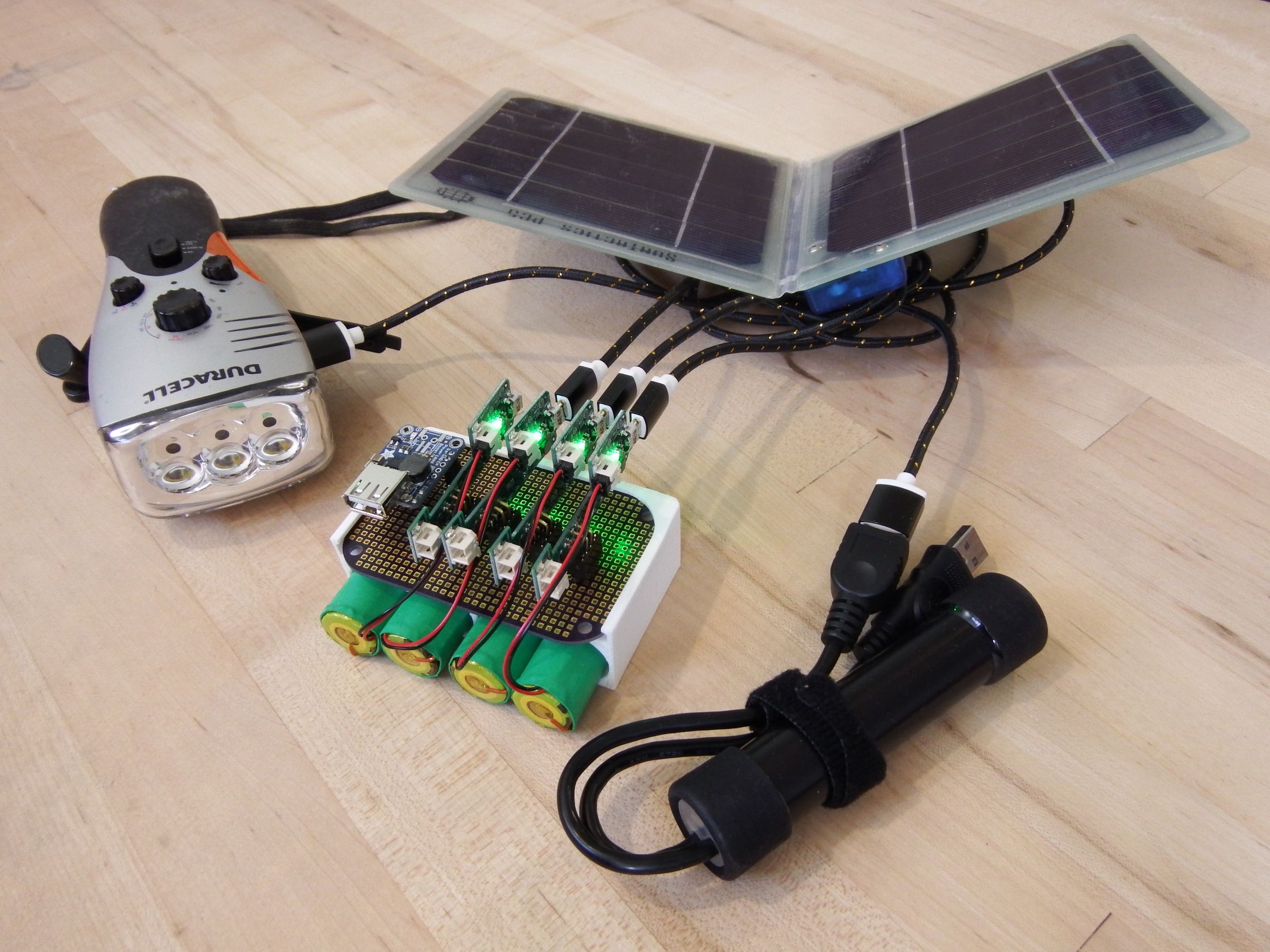 Power Stacker: Stackable USB Rechargeable Battery System : 5 Steps ...