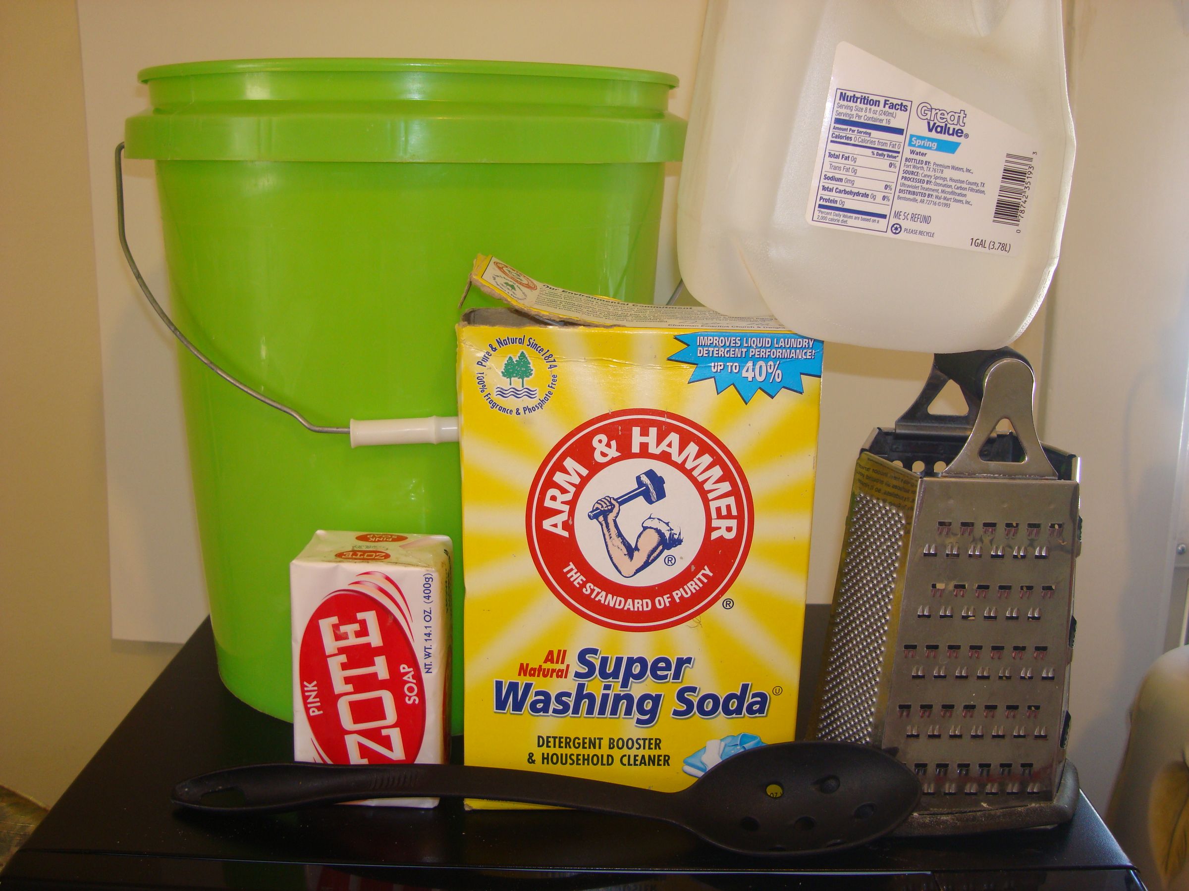 2 Ingrediants, Water, Laundry Soap in 1 Hour or Less : 9 Steps (with ...