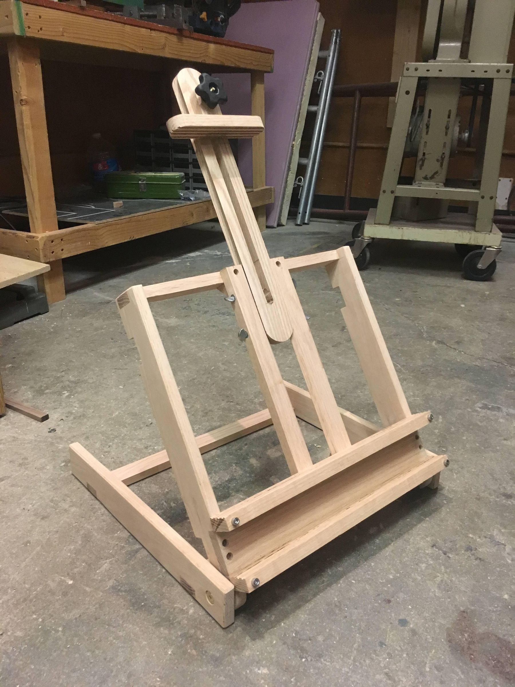 Tabletop Oak Art Easel : 11 Steps (with Pictures) - Instructables