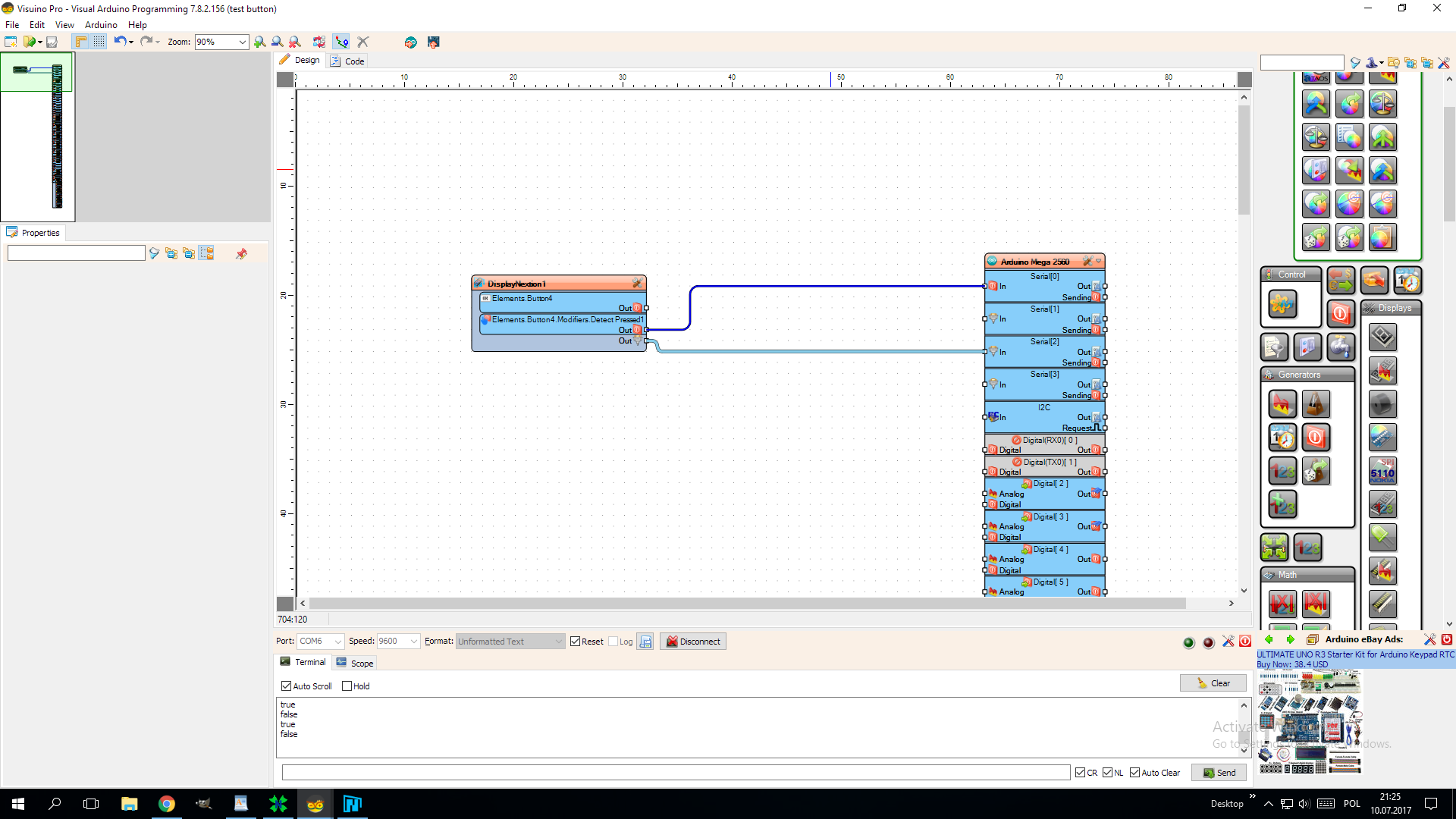 Button for NEXTION NX3224T024_11 : 3 Steps - Instructables