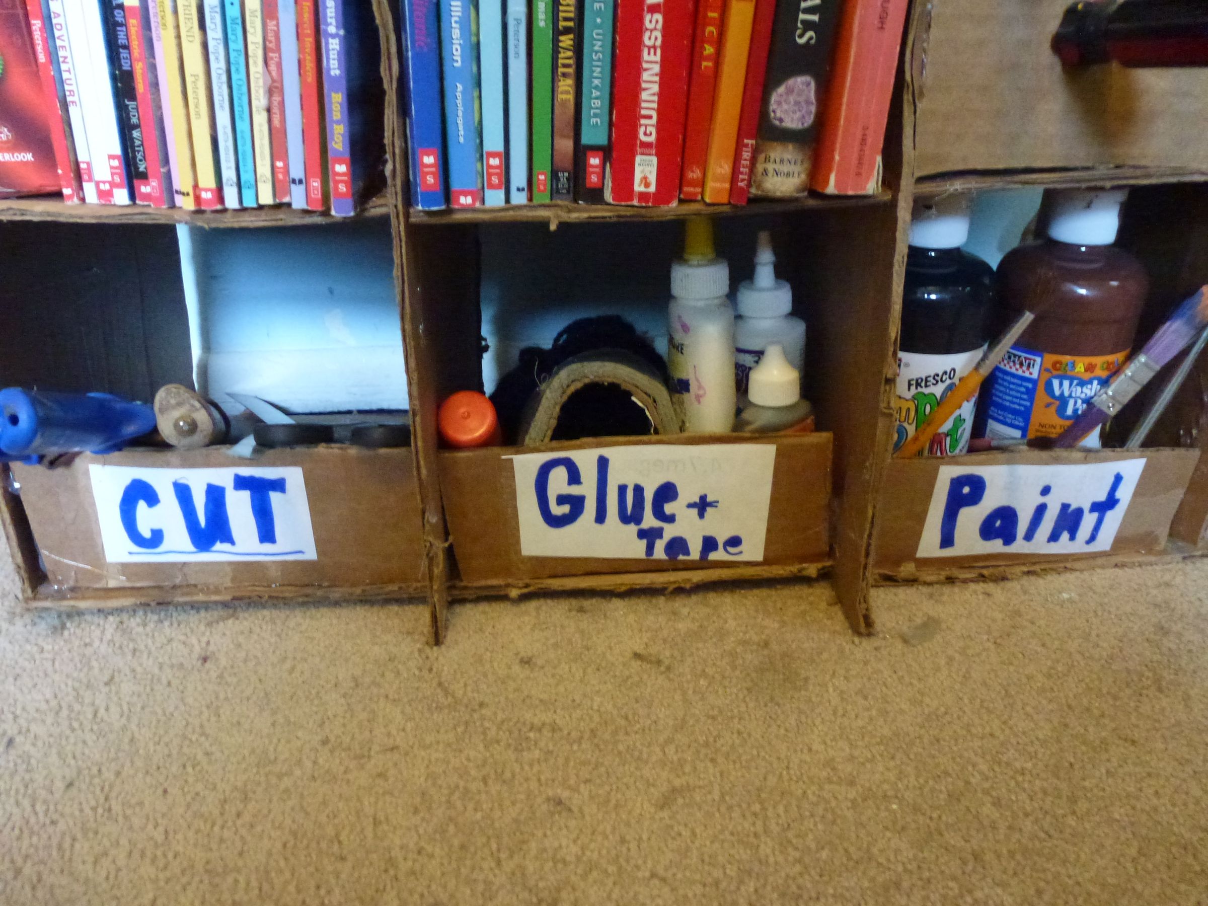 Cardboard Workshop Organizer - Instructables