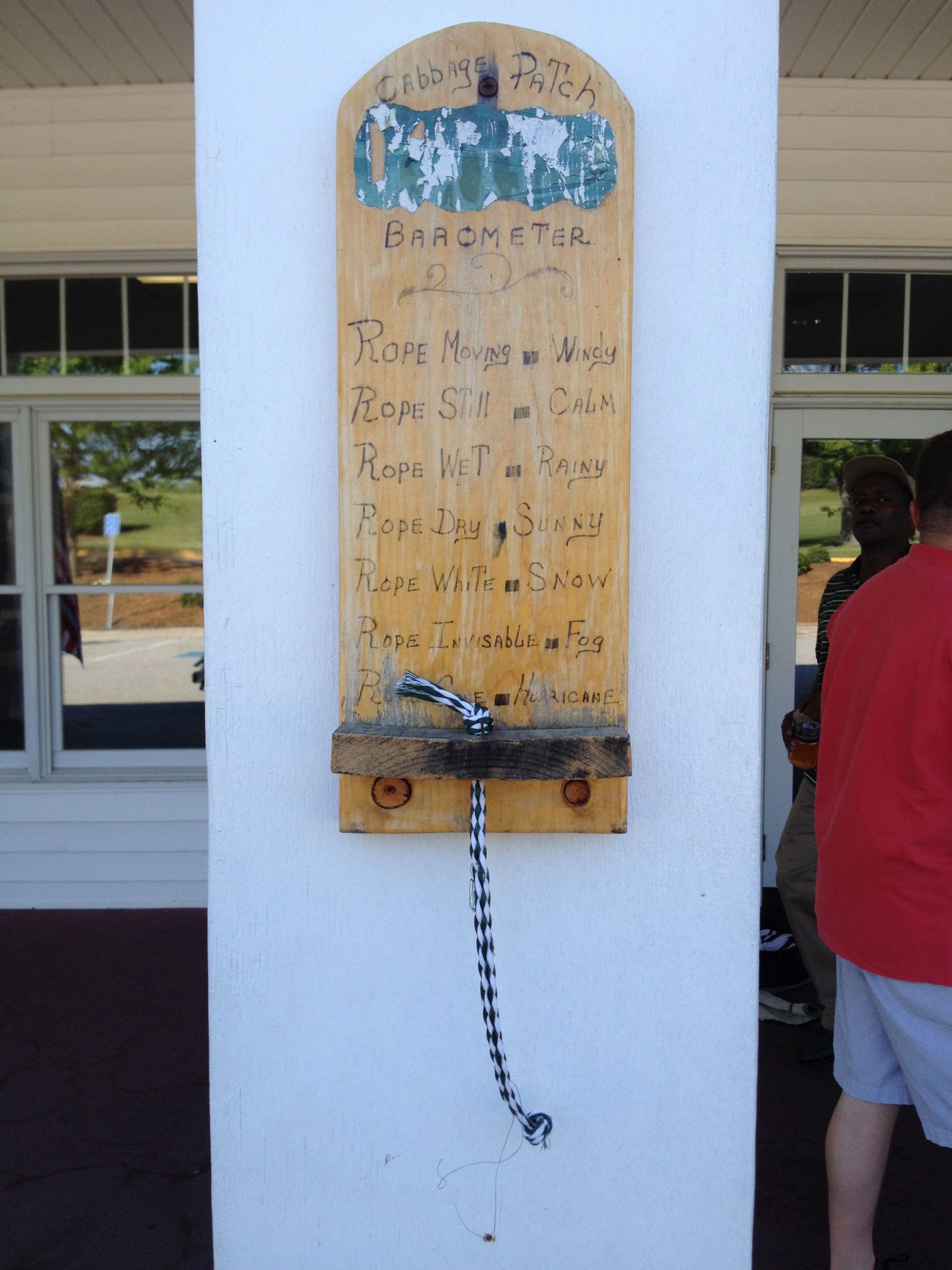 Humorous Rope Barometer : 5 Steps (with Pictures) - Instructables