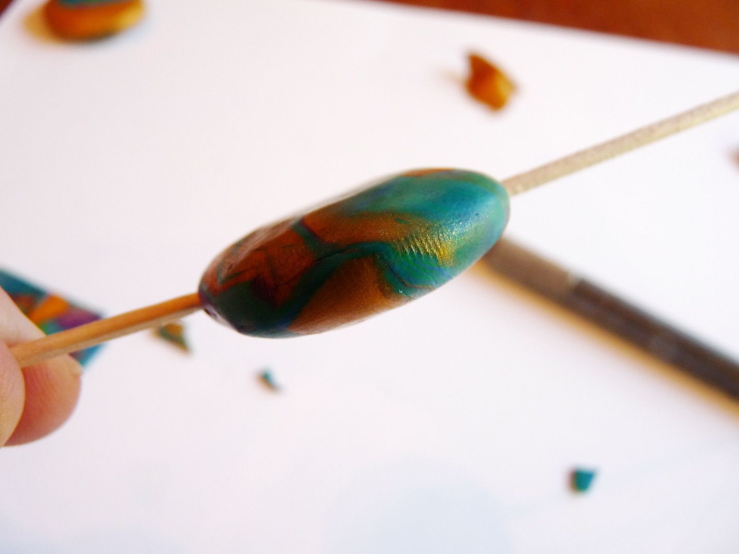 Polymer Clay Laminate Gemstone Jewelry : 24 Steps (with Pictures ...