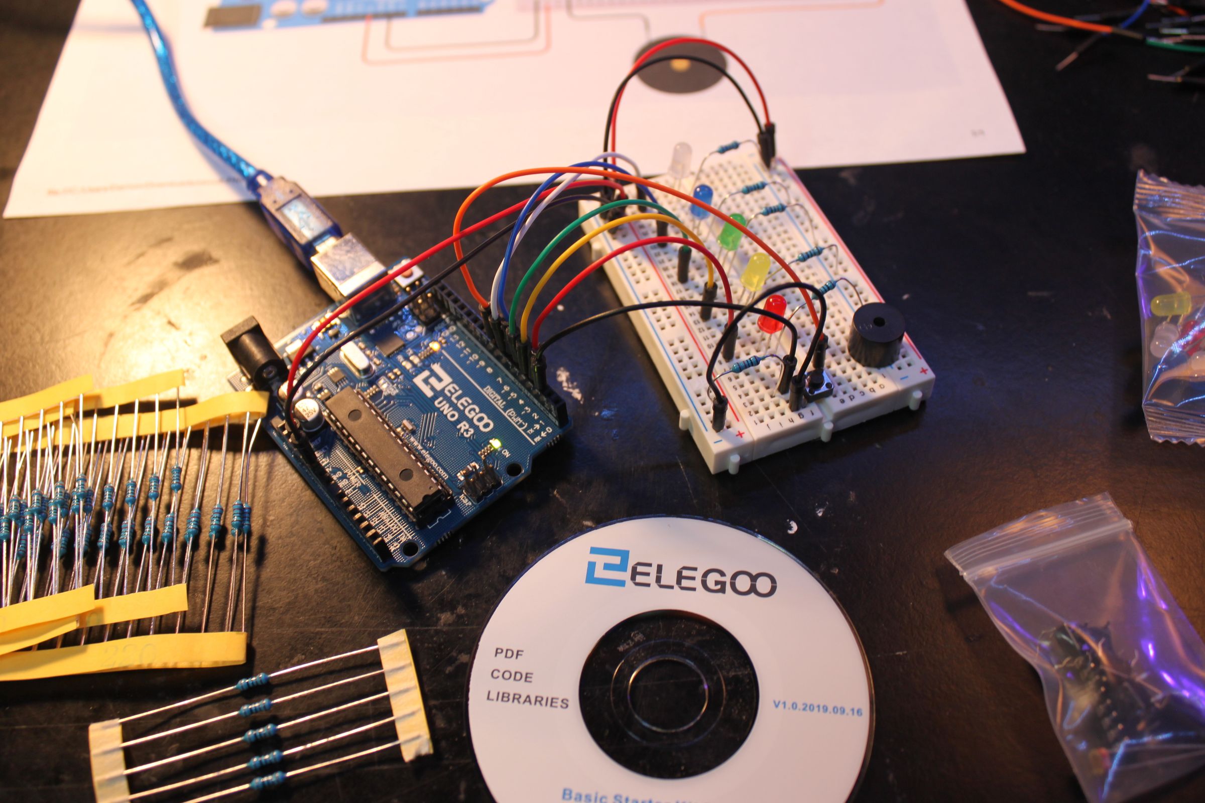DIY Arduino Simple LED Timer Circuit : 3 Steps - Instructables
