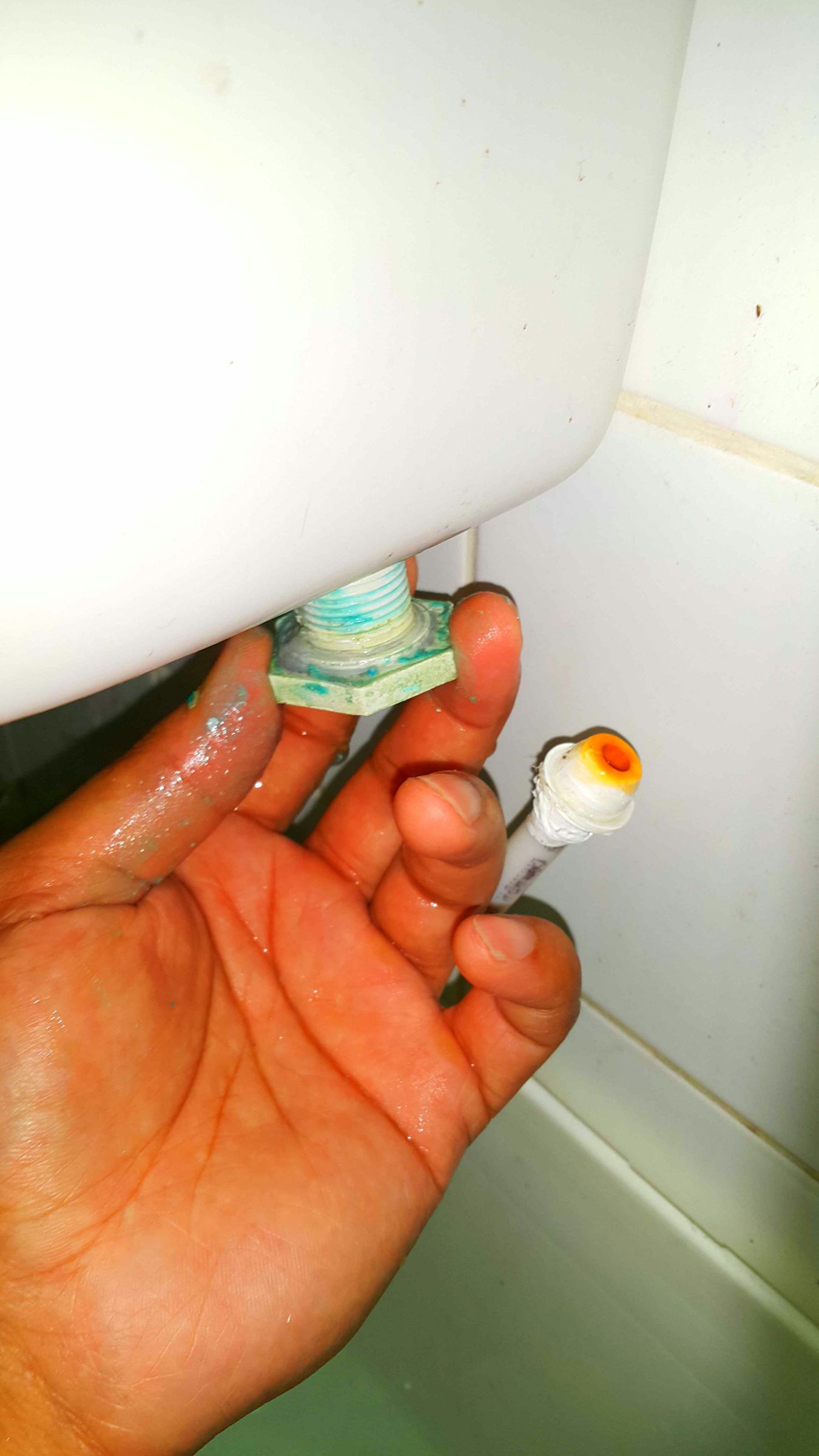 Replacing a Toilet Tank Float Valve. : 6 Steps (with Pictures ...