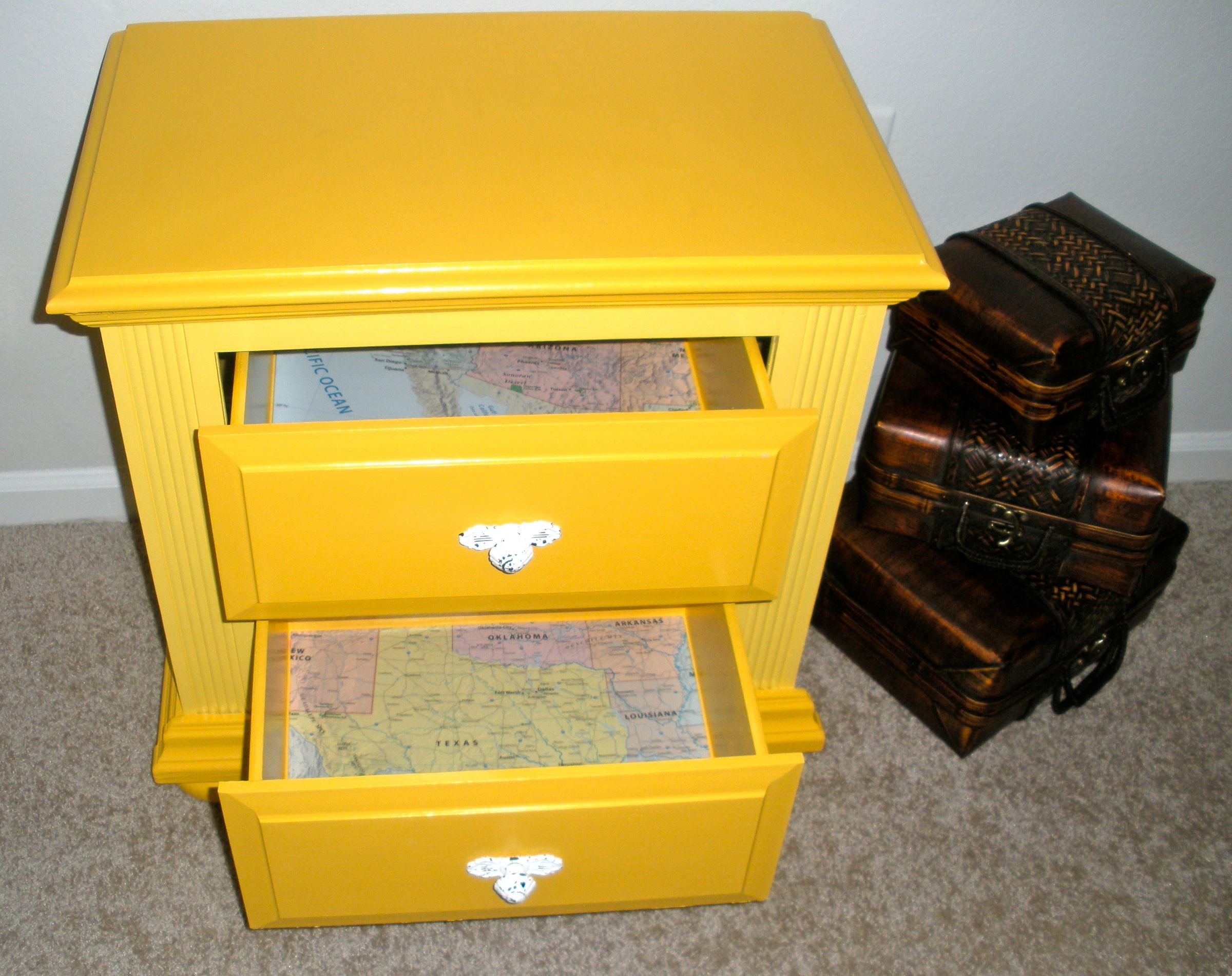 Living Chic and Cheap; Redone Mini Guest Dresser - Instructables