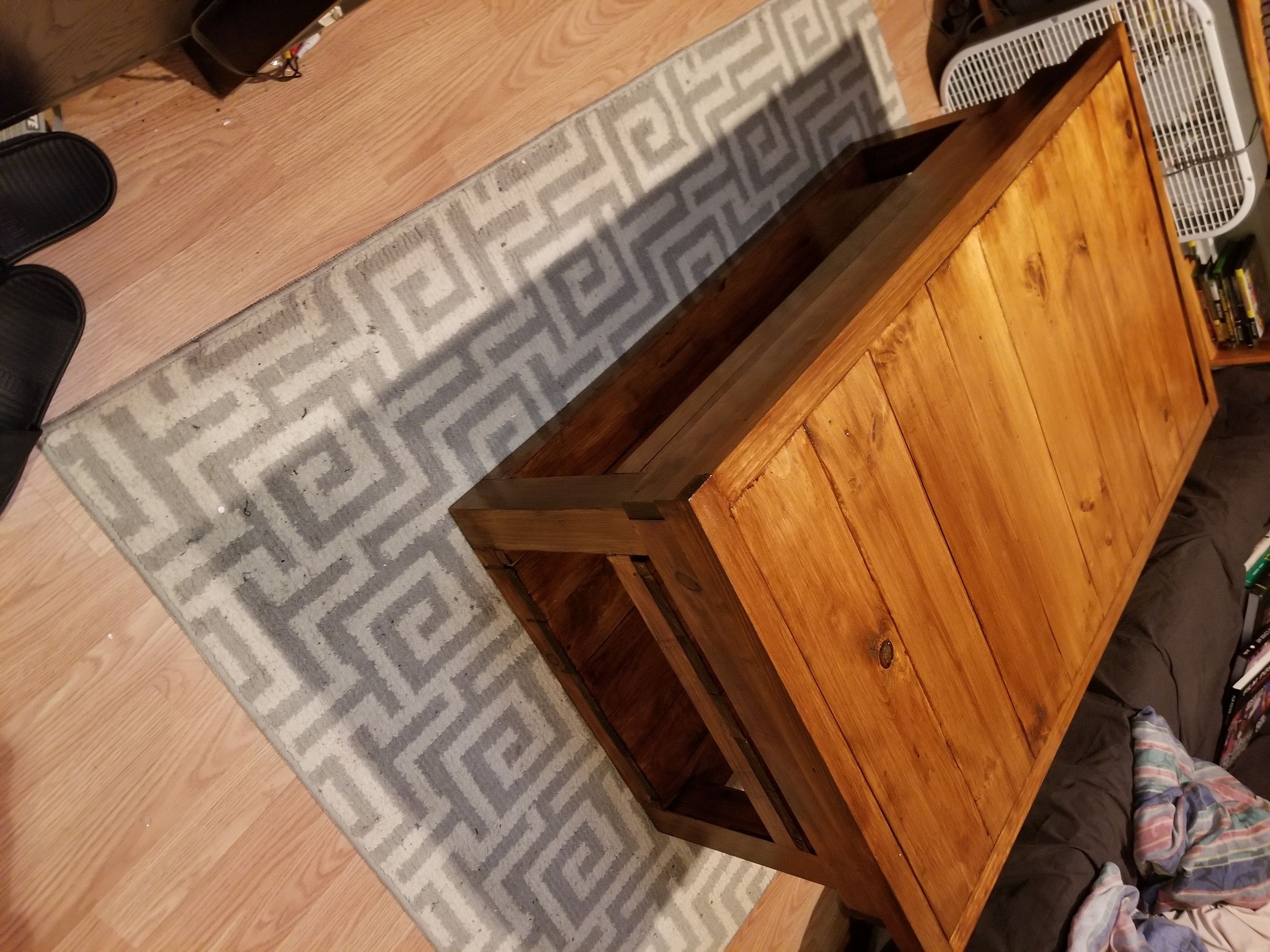 Gaming Coffee Table With Hidden Vault : 6 Steps (with Pictures ...
