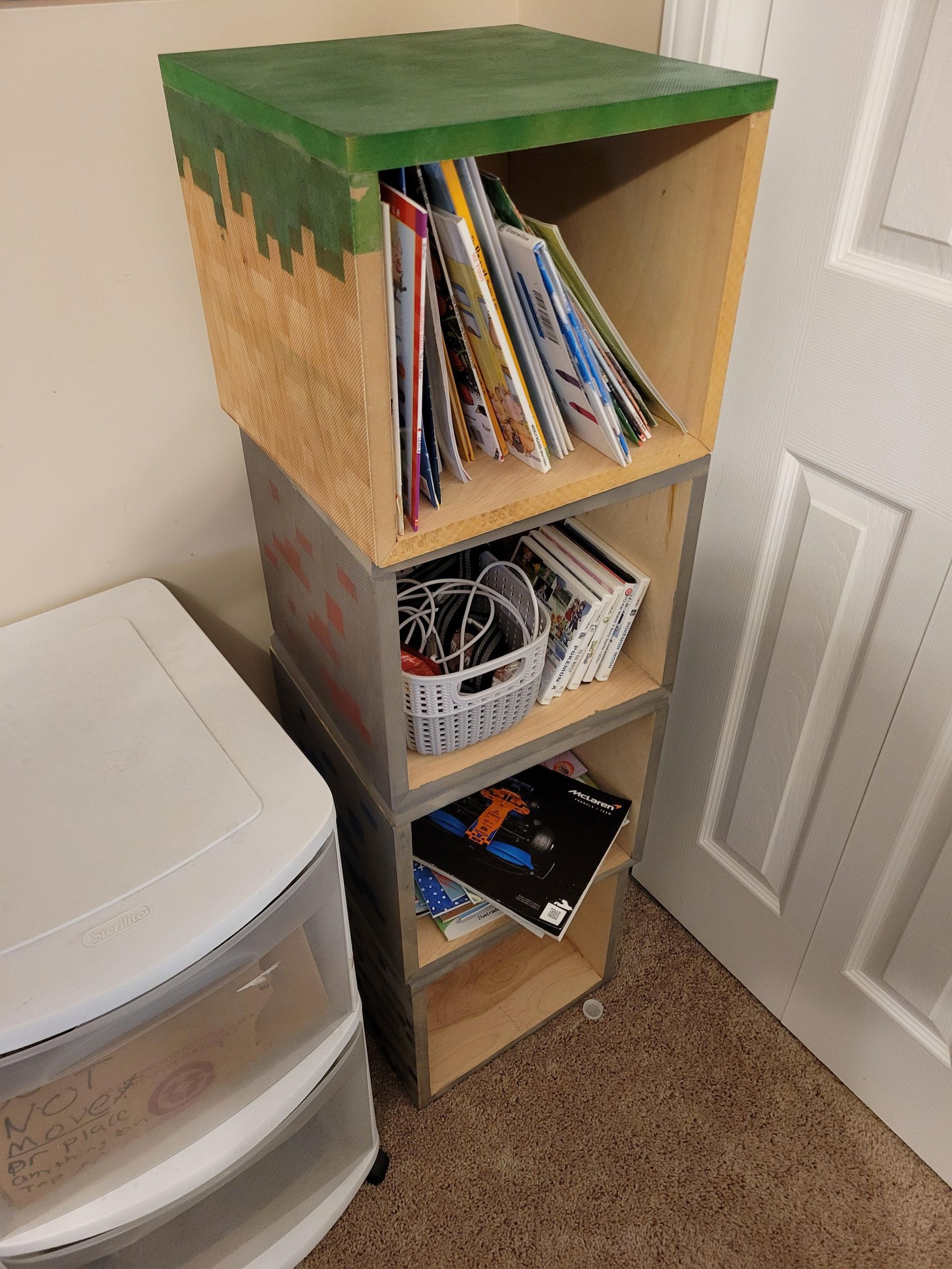 Bookshelves- Minecraft Blocks : 5 Steps (with Pictures) - Instructables