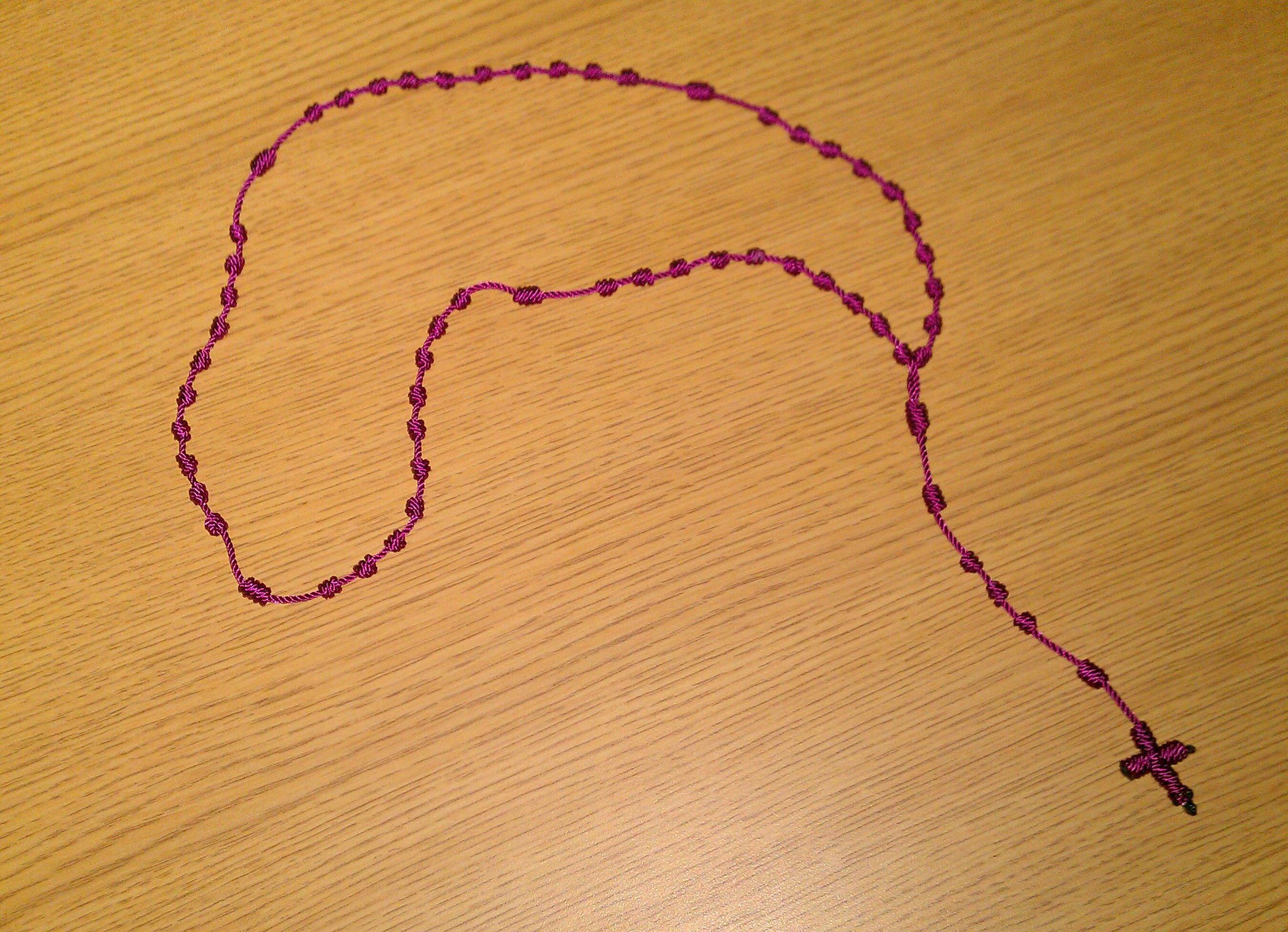 Making a Knotted Rosary : 13 Steps - Instructables