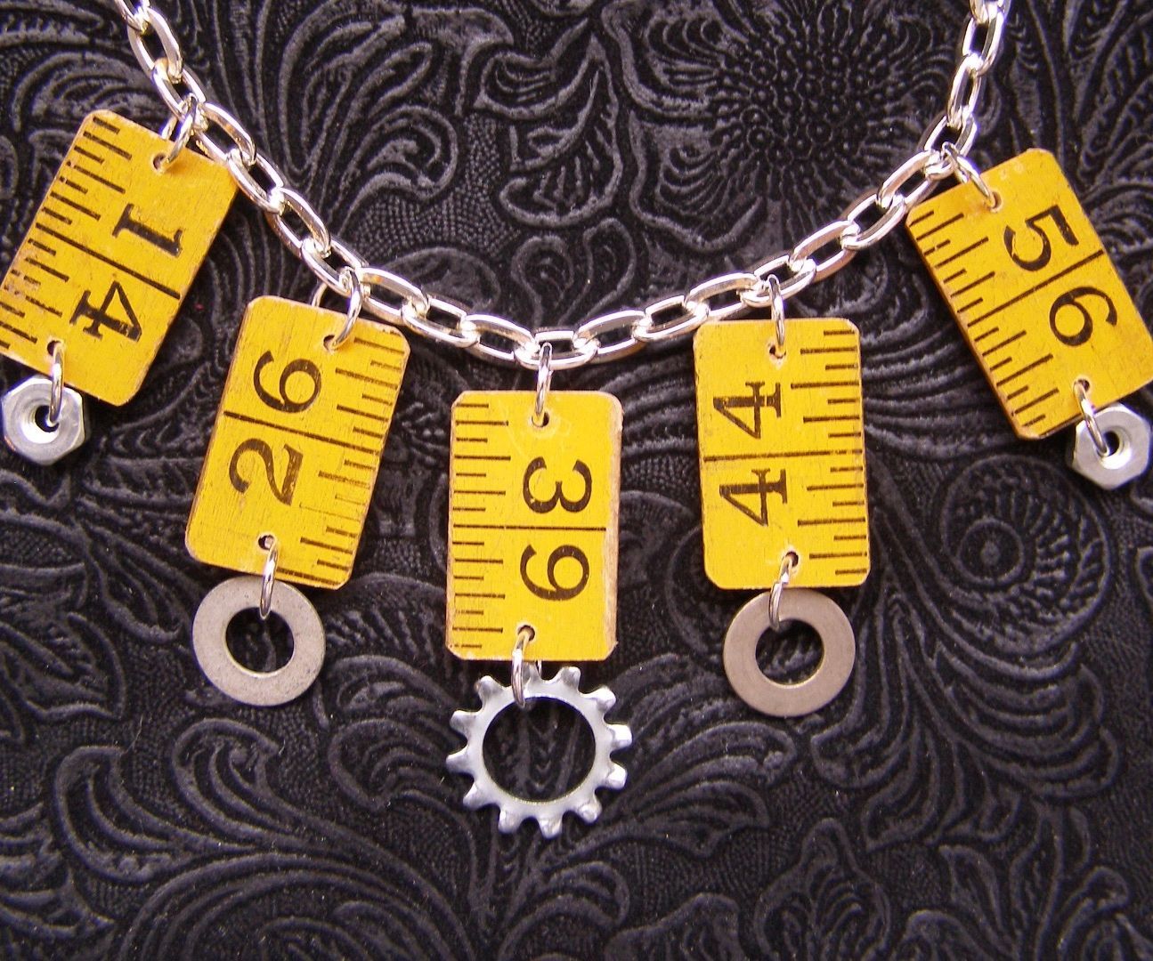 Simple Recycled Ruler & Hardware Necklace : 8 Steps (with Pictures ...