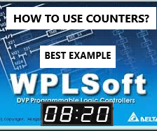 How to Use Counter in Ladder Diagram? | Delta WPLSoft : 15 Steps ...