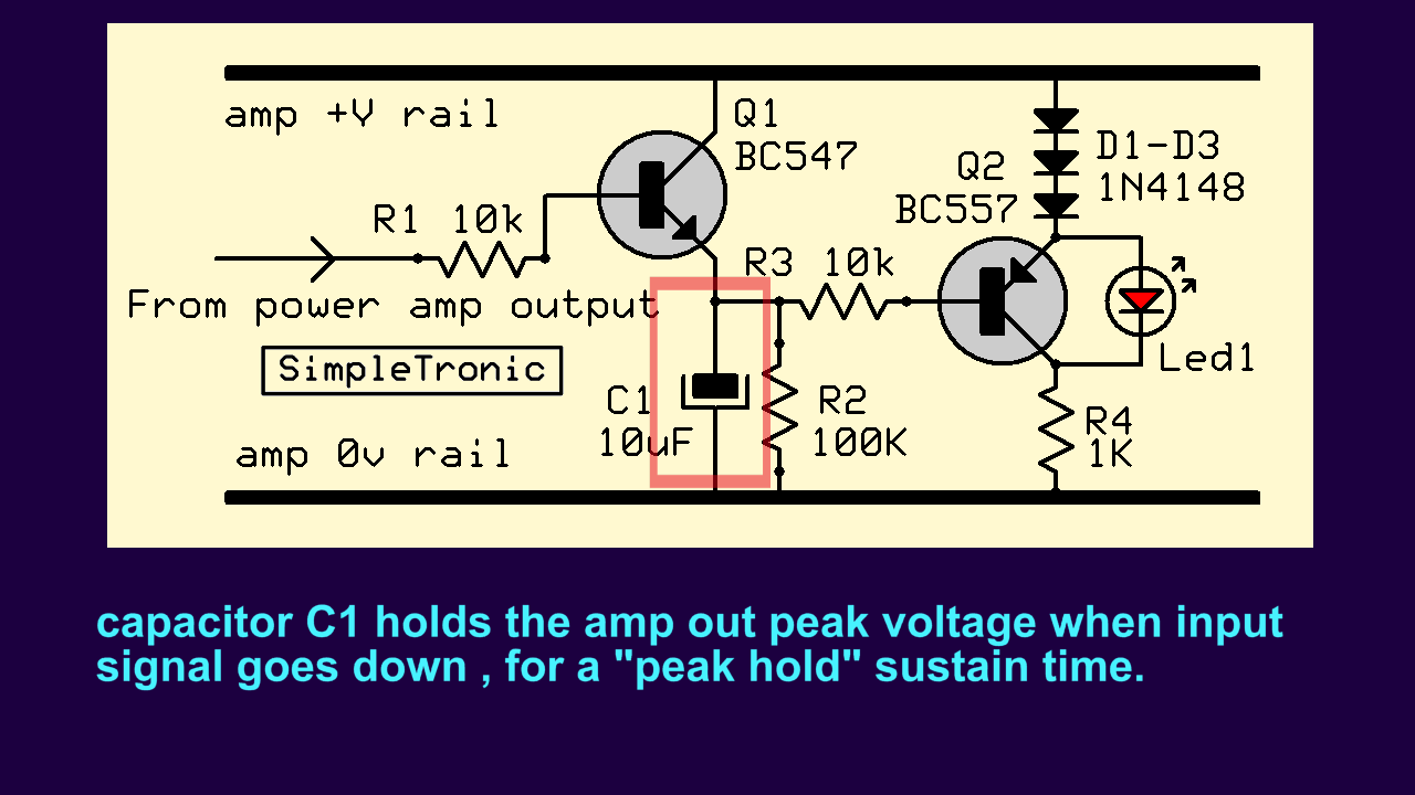 Clip Indicator (LED) for Any Power Amp : 6 Steps (with Pictures ...