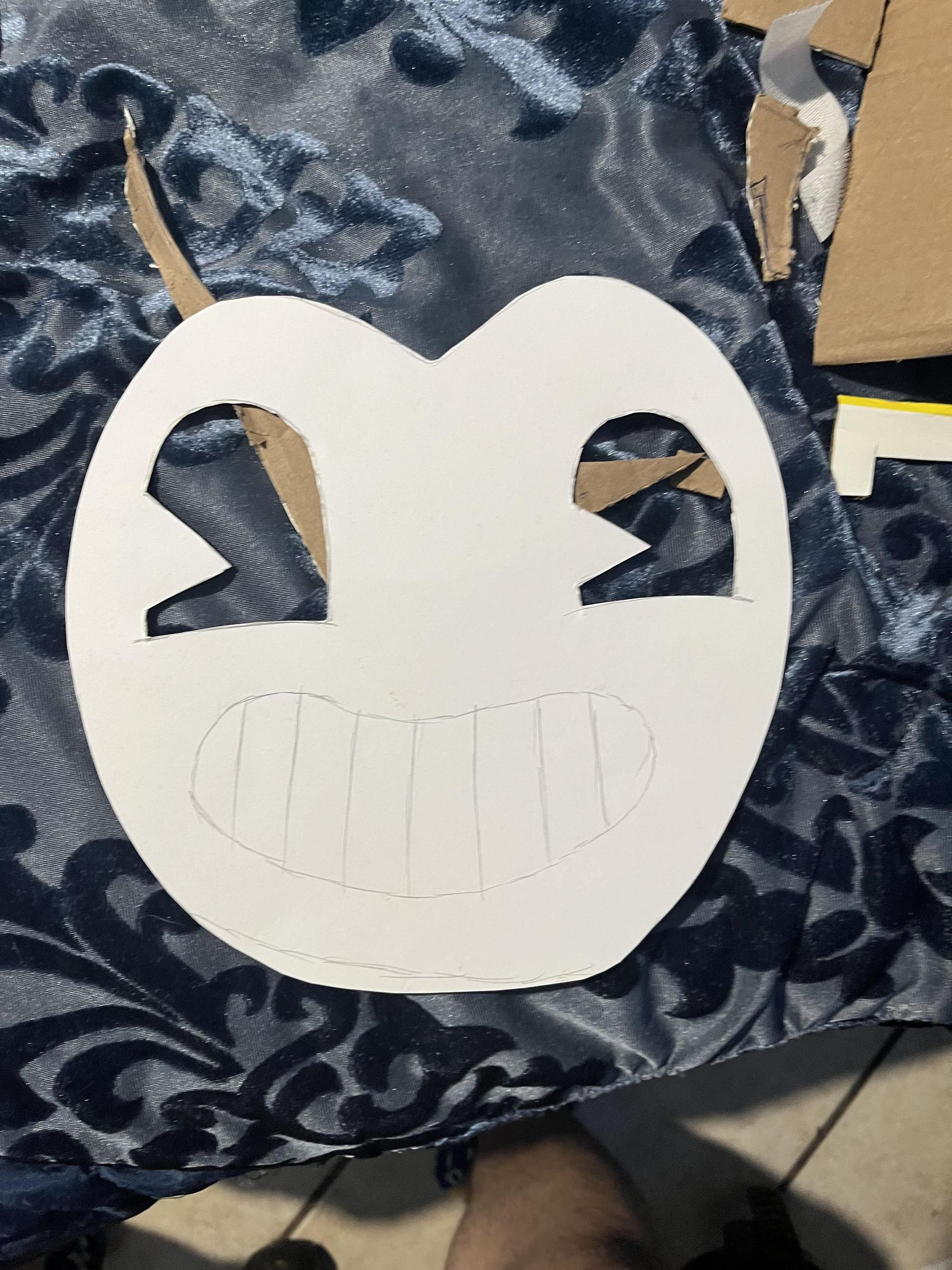 Easy Bendy and the Ink Machine Costume for All Ages. : 10 Steps ...