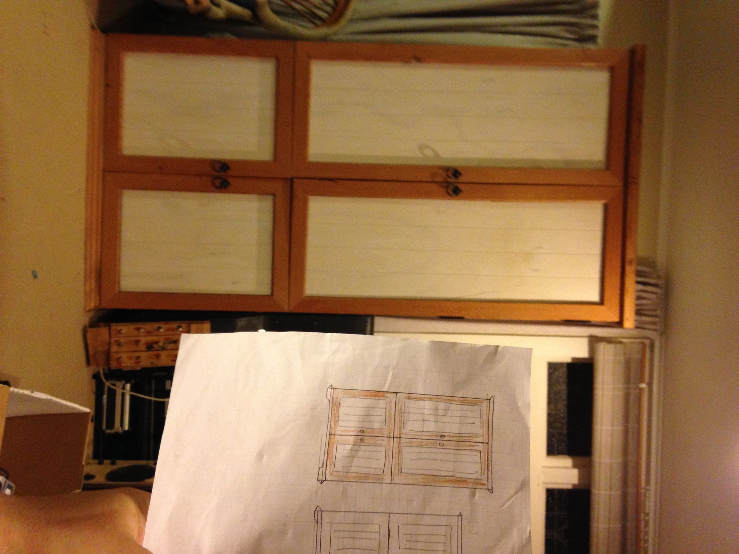 Cupboard With Folding Table and Lights : 8 Steps (with Pictures ...