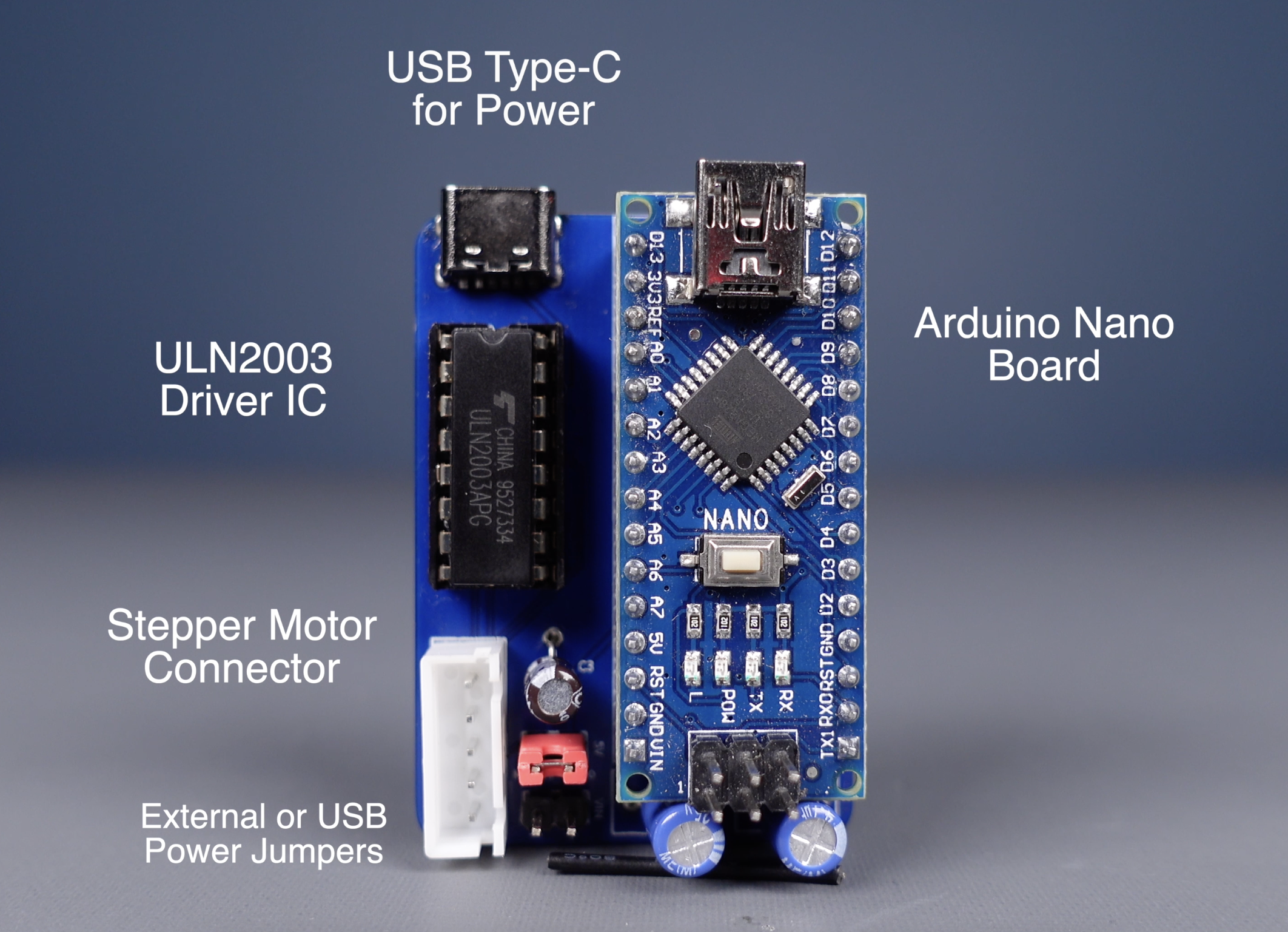 3D Printed Arduino Clock With 28BYJ-48 Stepper Motor : 4 Steps ...