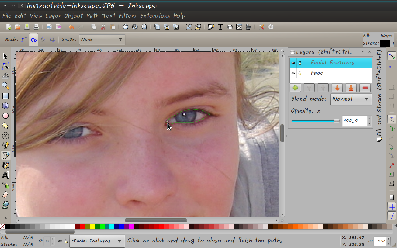Drawing Vector Portraits on Inkscape : 13 Steps - Instructables