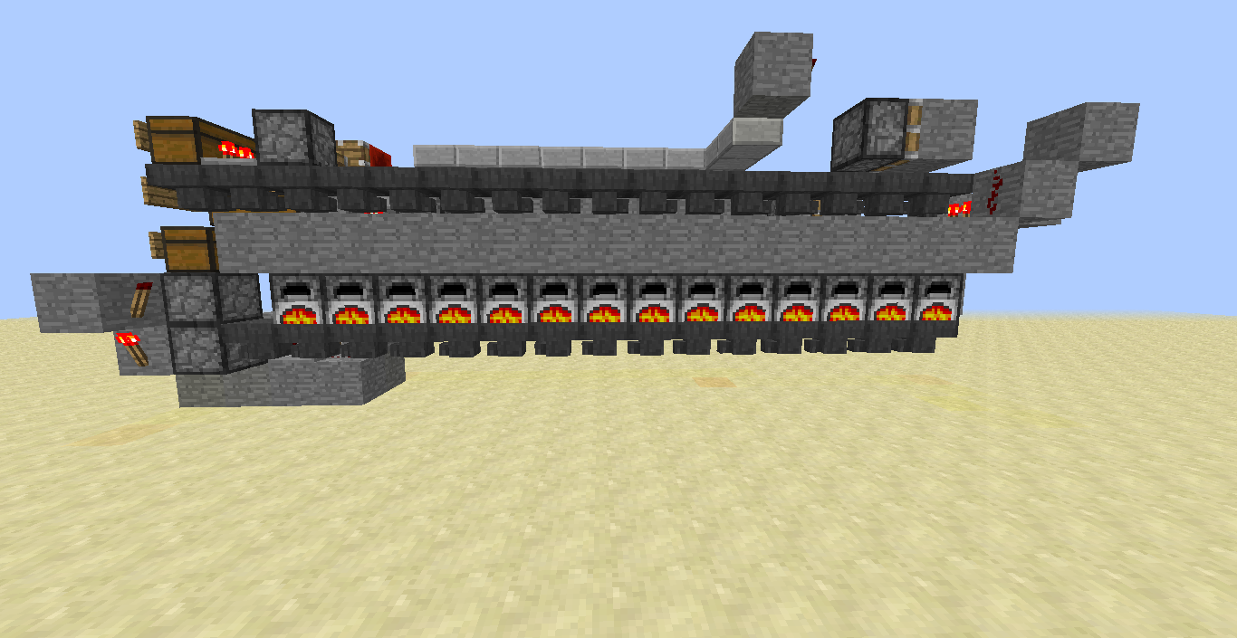Minecraft- Industrial Furnace (super Smelter) in Vanilla Minecraft : 7 ...