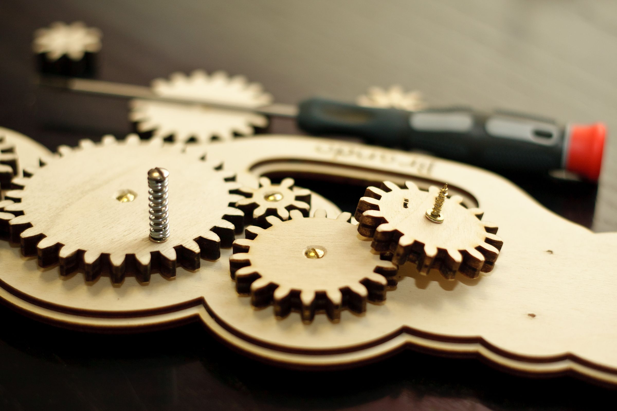 Wooden Gears Toy : 8 Steps (with Pictures) - Instructables