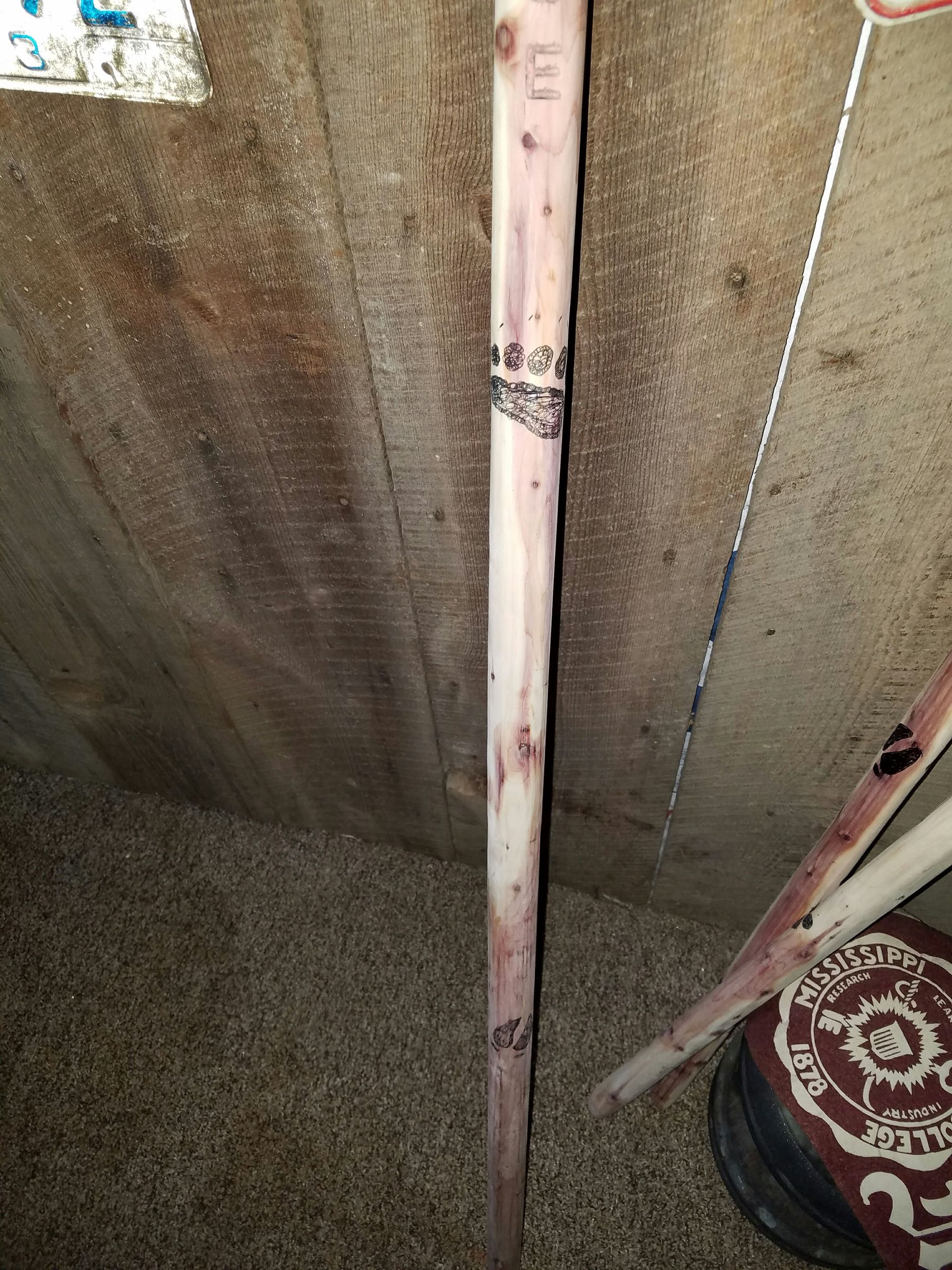 Turning Cedar Trees Into Walking Sticks : 12 Steps (with Pictures ...