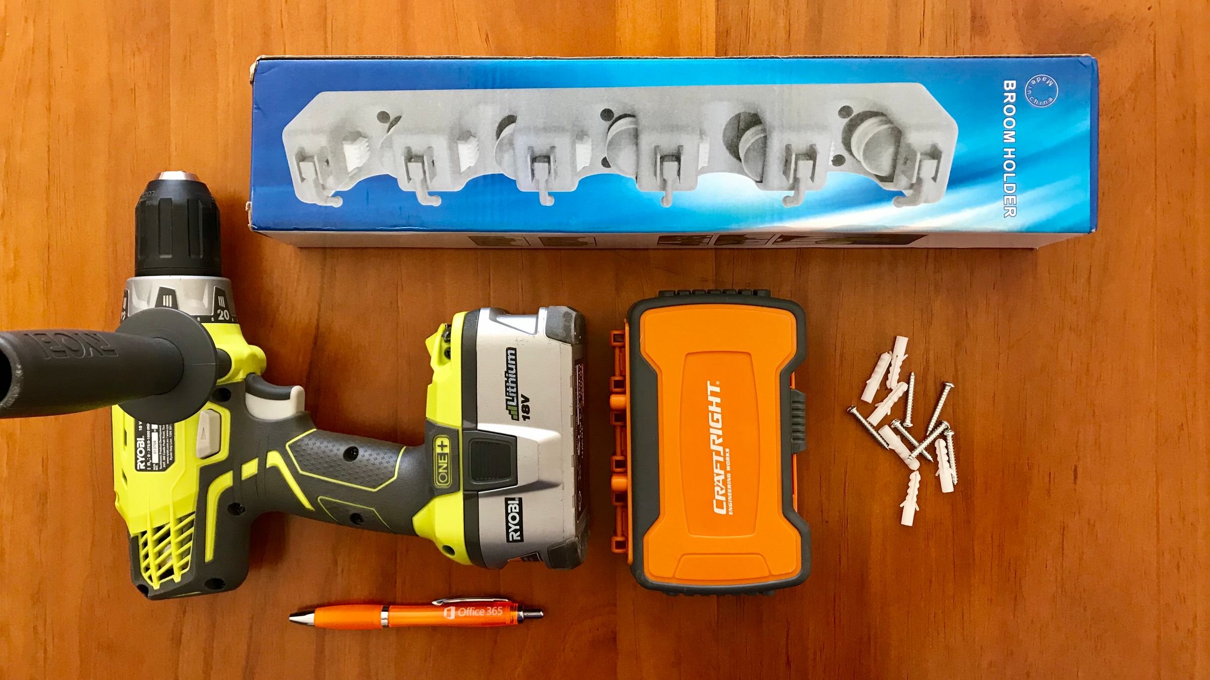 DIY - Broom and Mop Holder : 6 Steps - Instructables