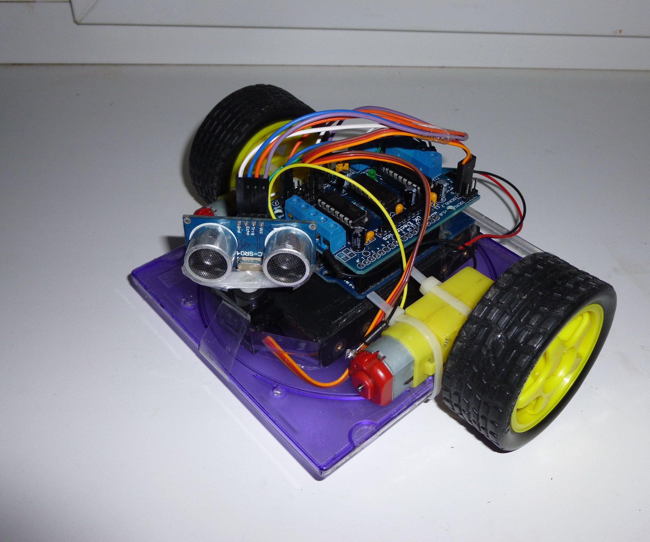 Arduino HC-SR04 Ultrasonic Rover : 5 Steps (with Pictures) - Instructables Arduino HC-SR04 Ultrasonic Rover : 5 Steps (with Pictures) - Instructables