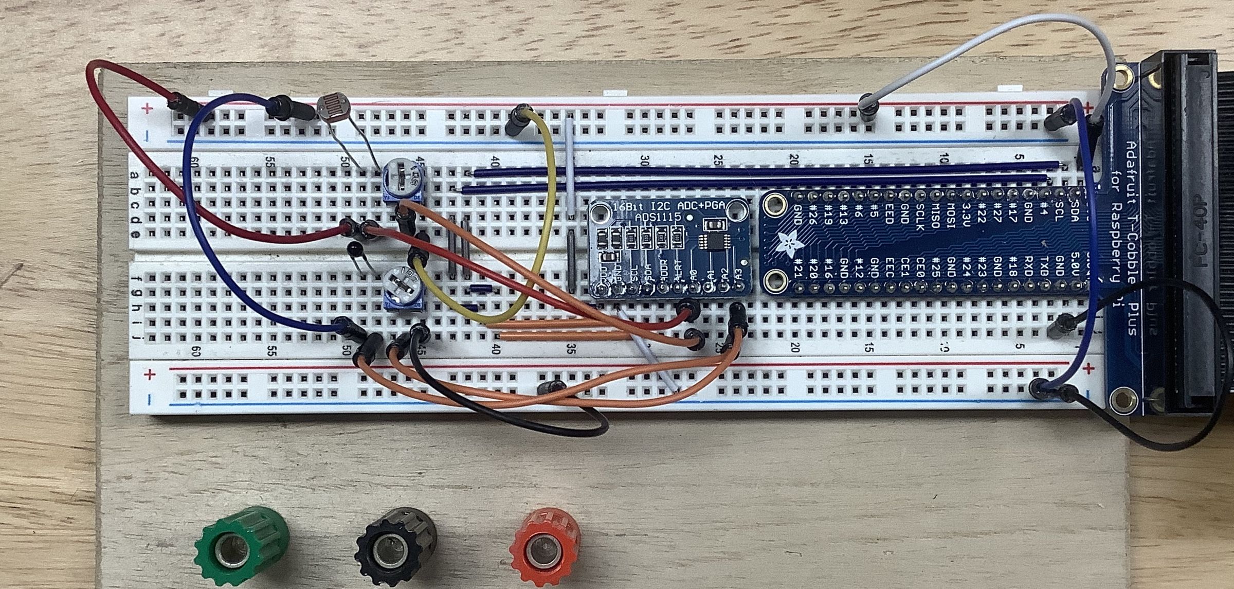 Reading and Graphing Light and Temperature Sensor Data With Raspberry ...