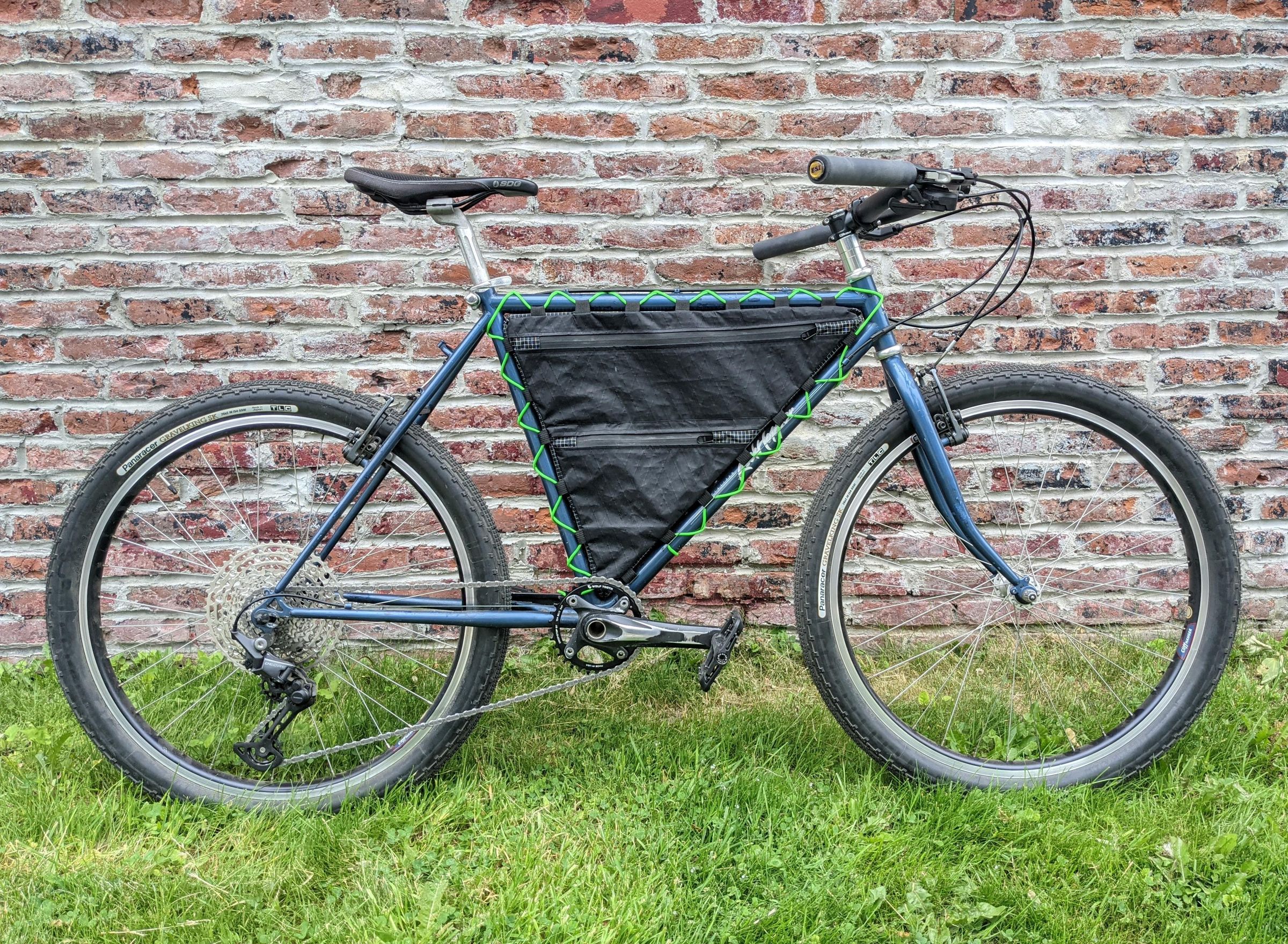 Bicycle Frame Bag for Bike Packing Hooligans : 5 Steps (with Pictures ...