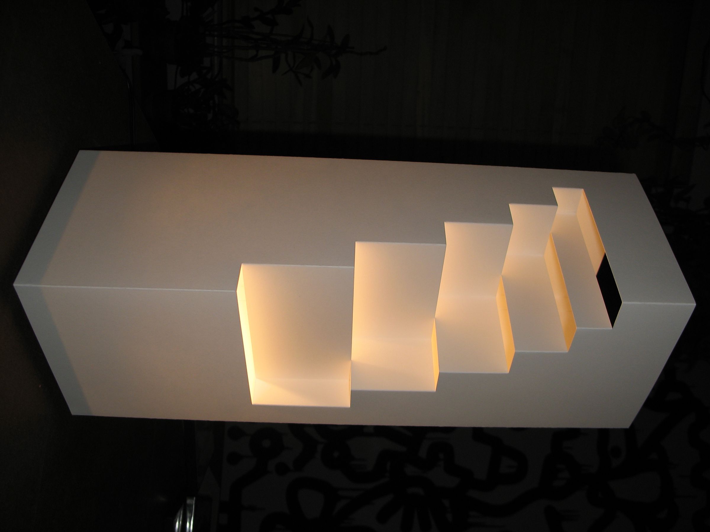 Geometric Cut Paper Table Lamp : 8 Steps (with Pictures) - Instructables