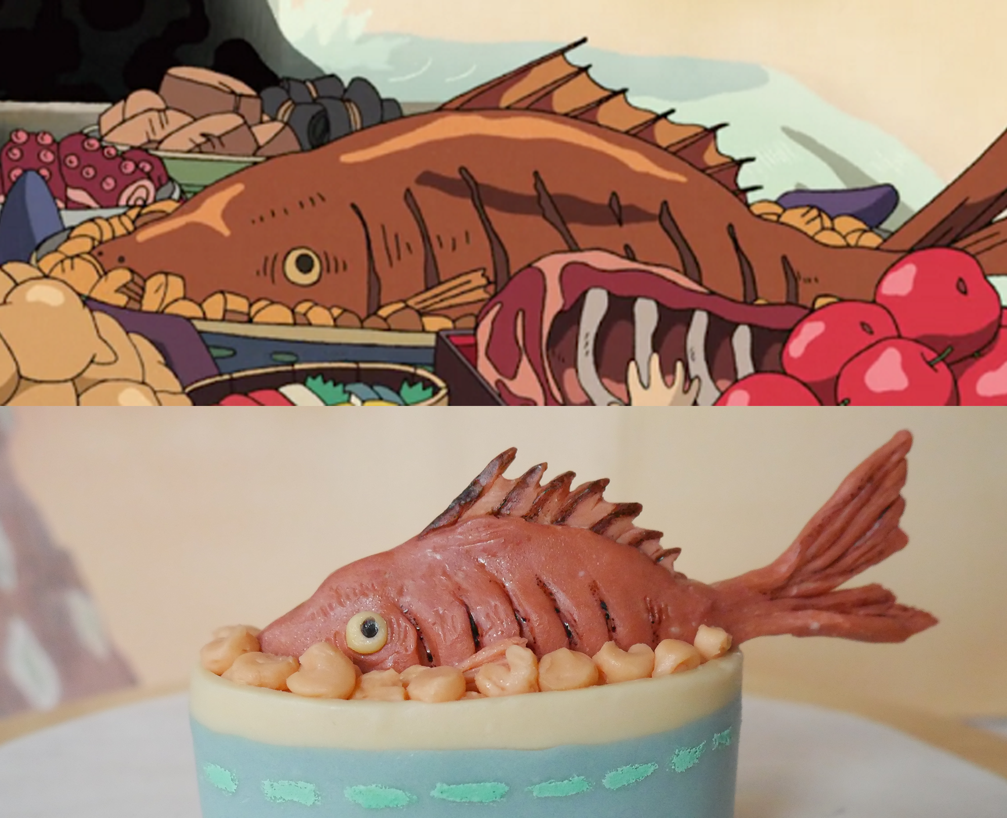 Spirited Away Cake: No Face's Feast : 10 Steps (with Pictures ...