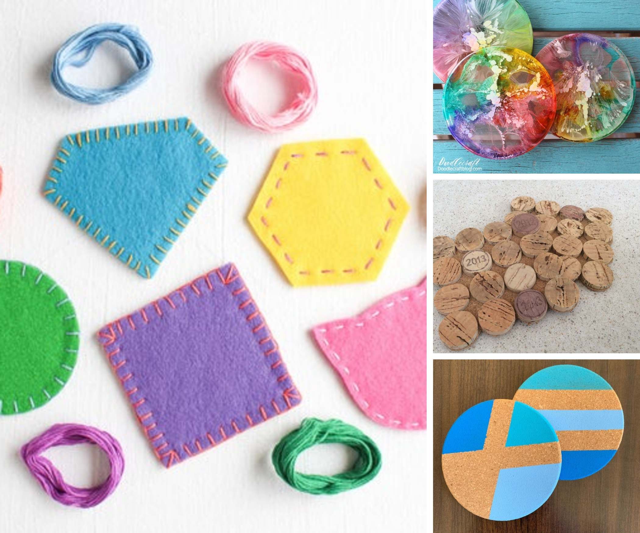 Crafty Coasters - Instructables