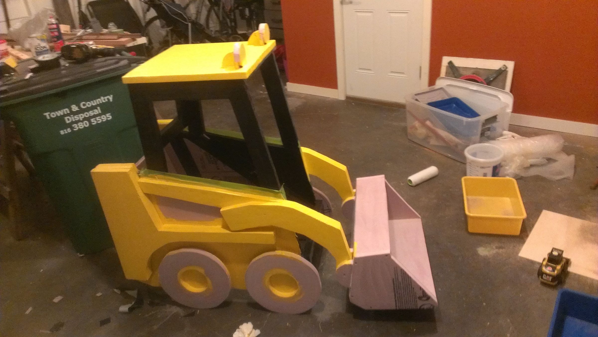 Skid Steer Costume (stroller Wrap) : 5 Steps - Instructables