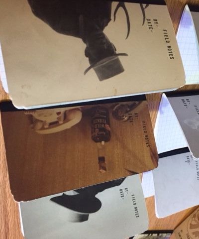 Field Notebooks and Accepting the Fact I Had to Destroy a Book : 7 ...