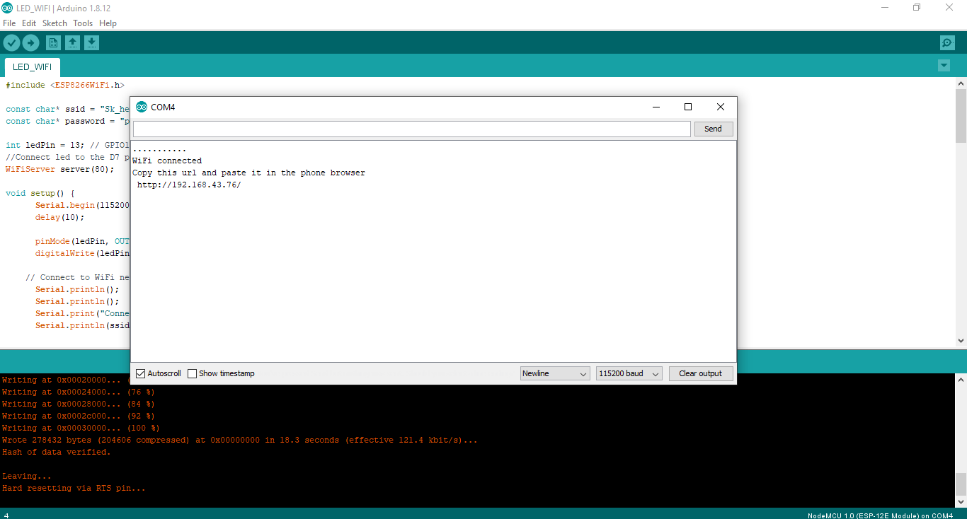 NODE MCU-LED Control (Simple Home Automation) : 5 Steps - Instructables