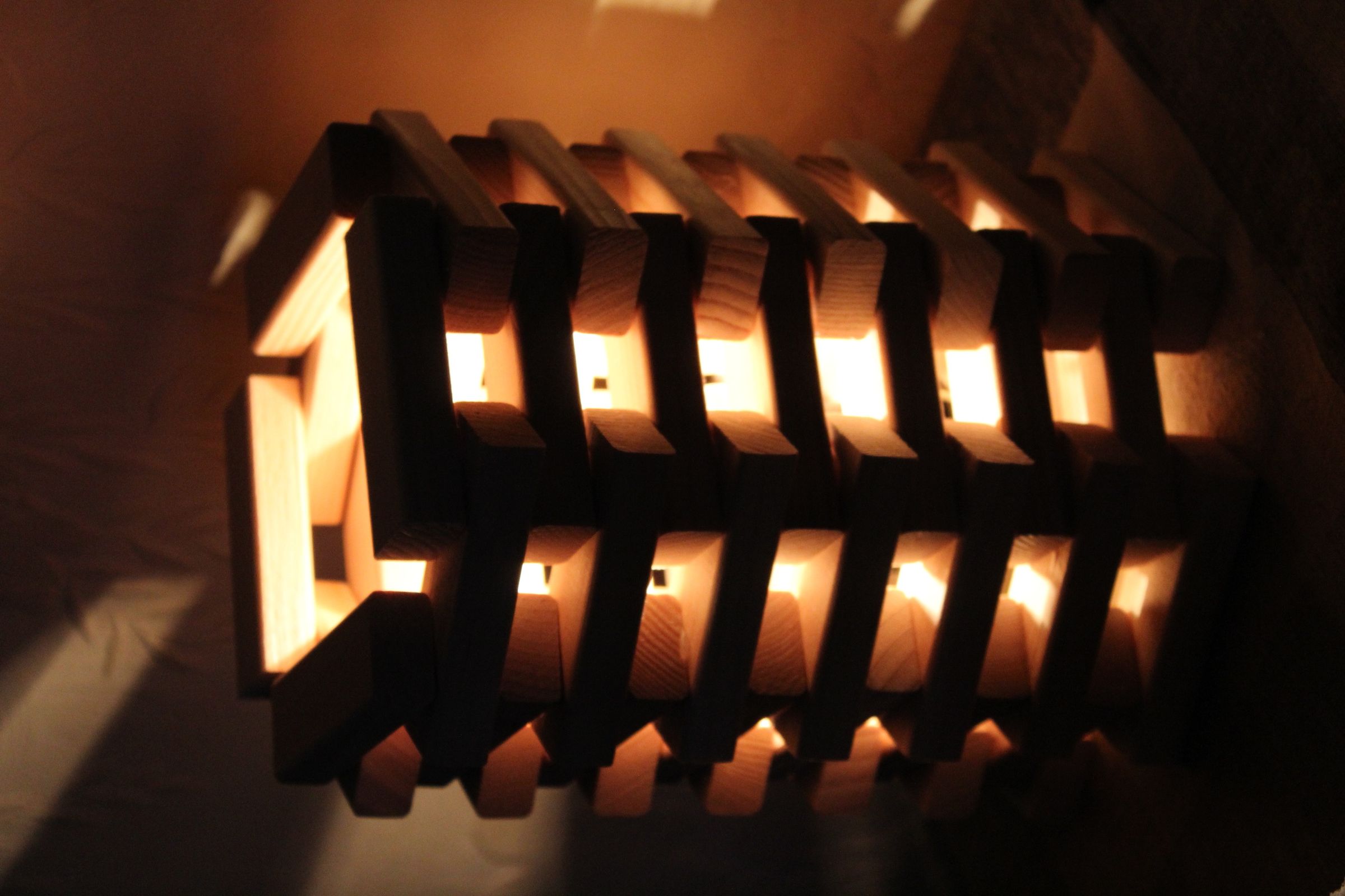 Jenga Lamp DIY : 5 Steps - Instructables