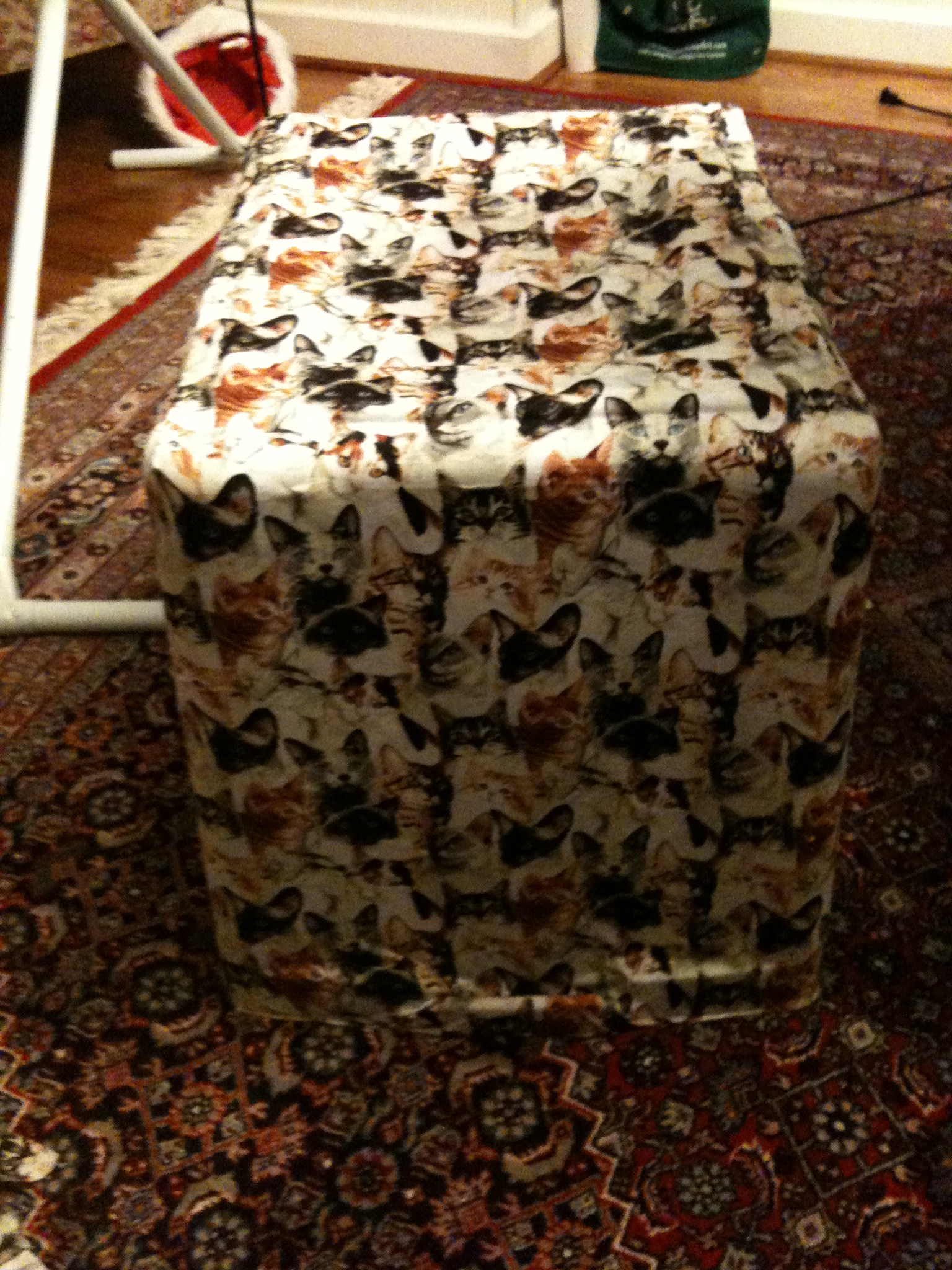 Fun and Functional Cat Litter Box Cover : 7 Steps - Instructables