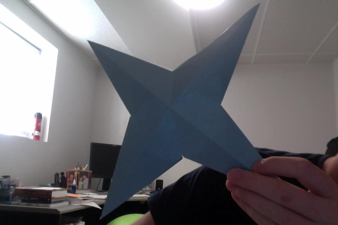 3D Paper Star : 6 Steps (with Pictures) - Instructables