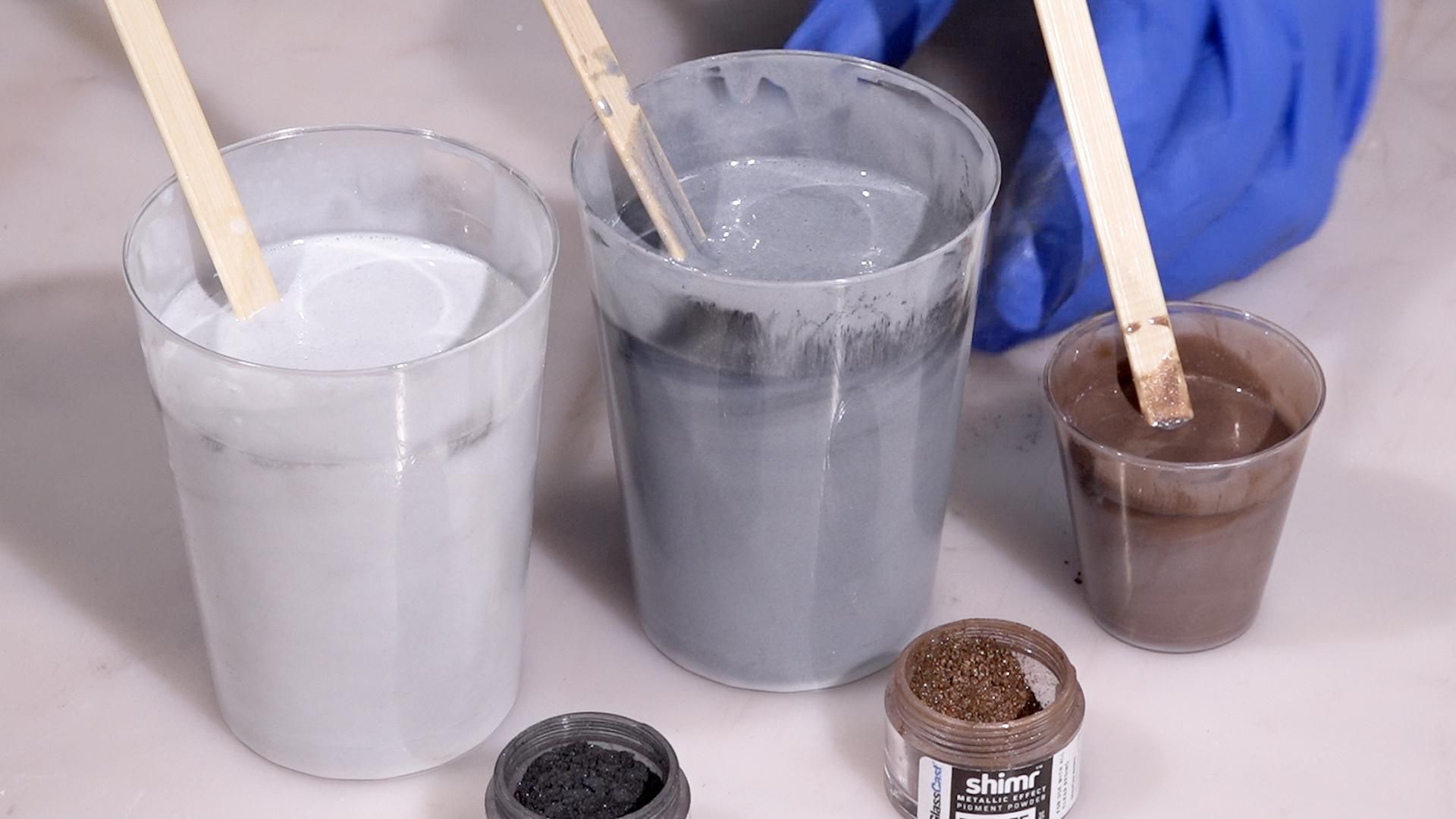 DIY Resin Countertops Using Clear Epoxy Coating Resin and Pigments : 11 ...