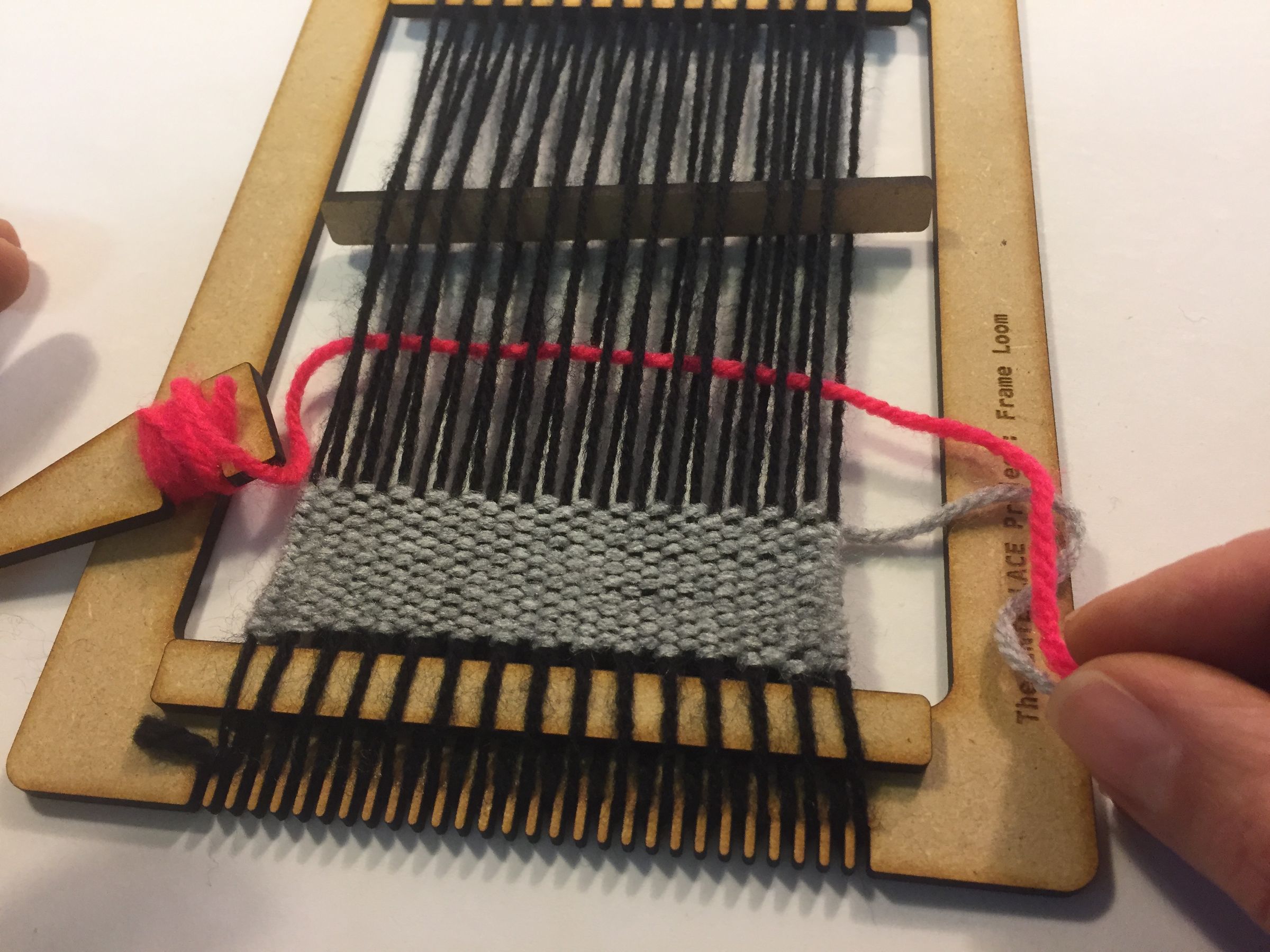 Laser Cut Mini Frame Loom Weaving : 24 Steps (with Pictures ...