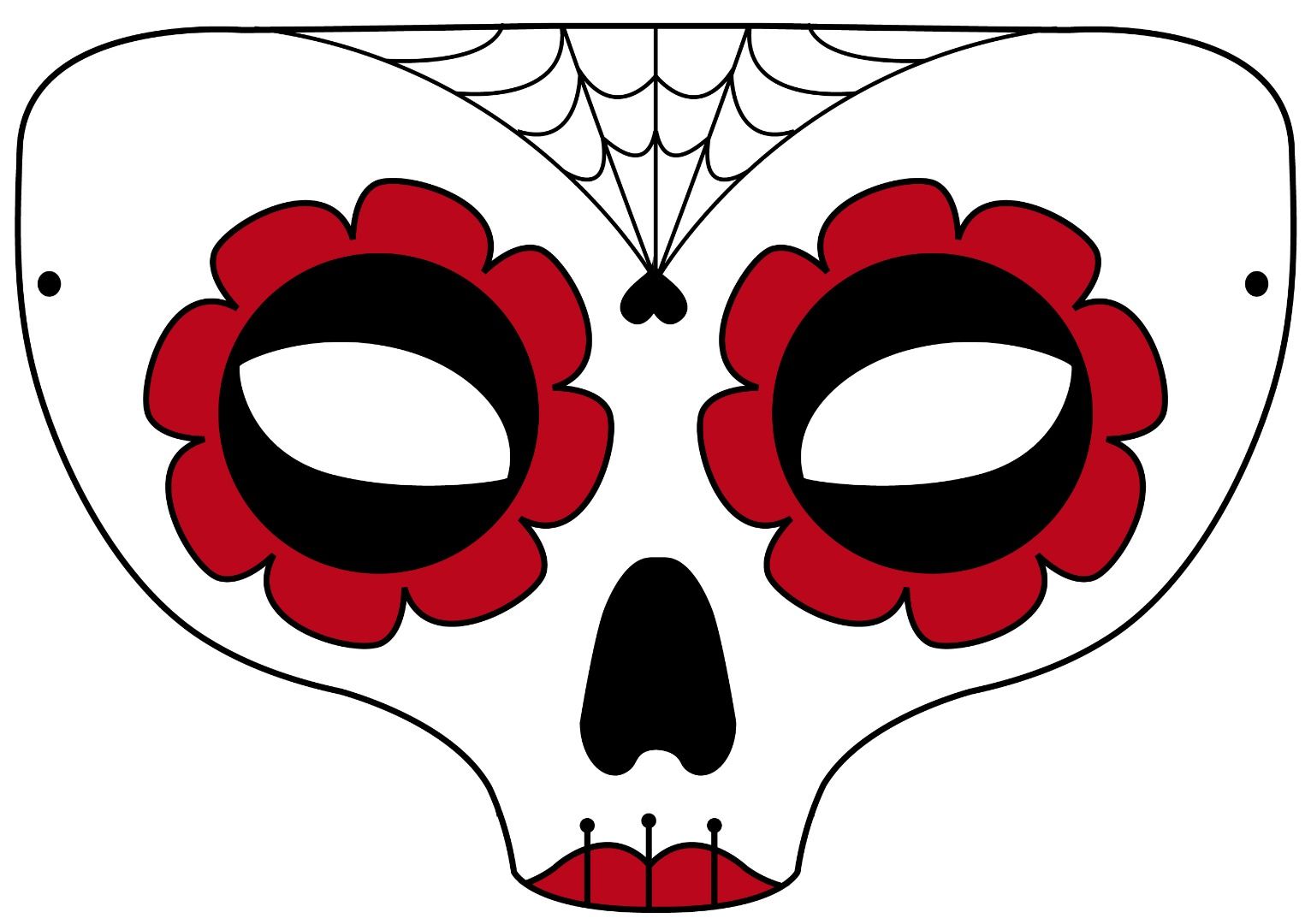 Sugar Skull Mask : 10 Steps (with Pictures) - Instructables