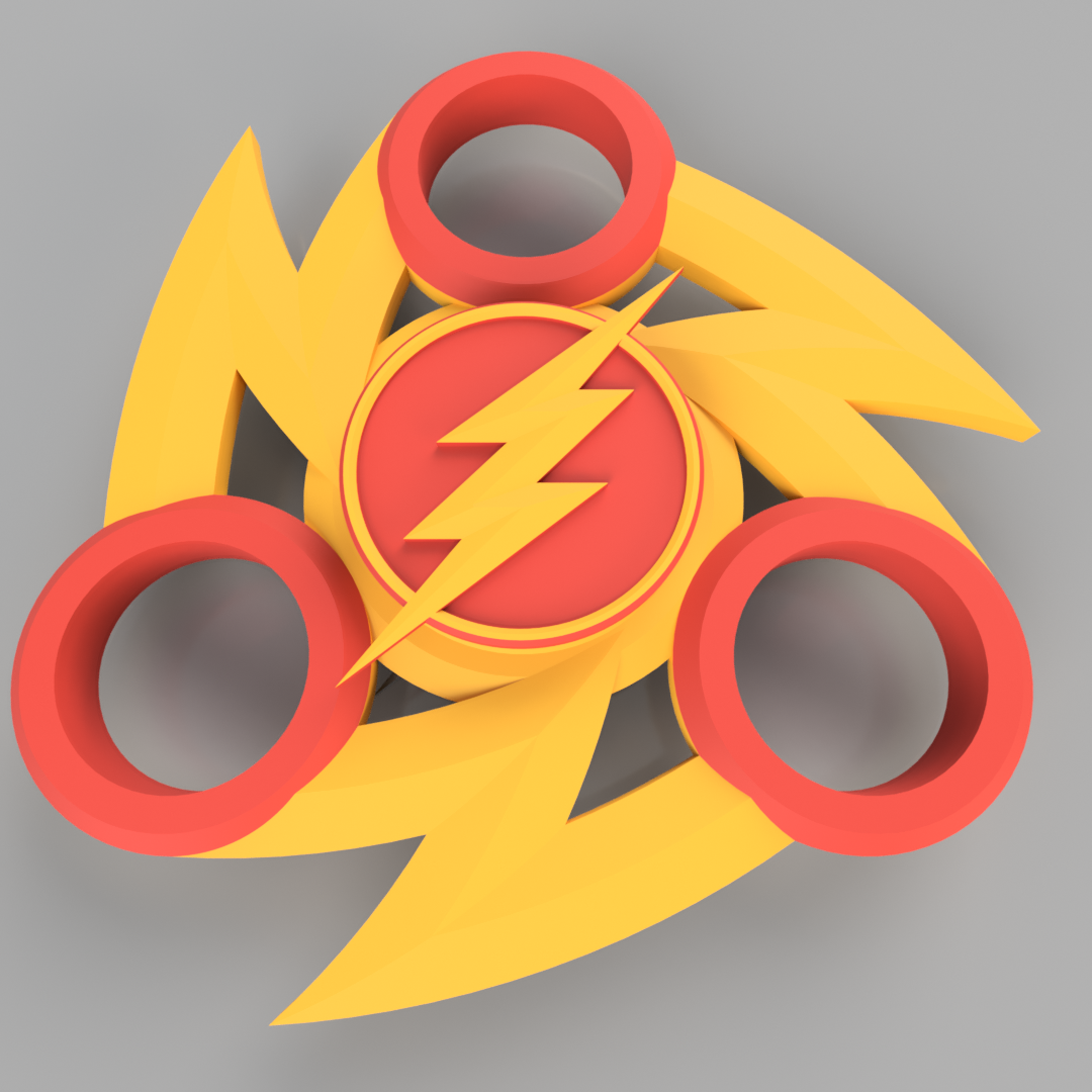 The Flash - Fidget Spinner - Instructables
