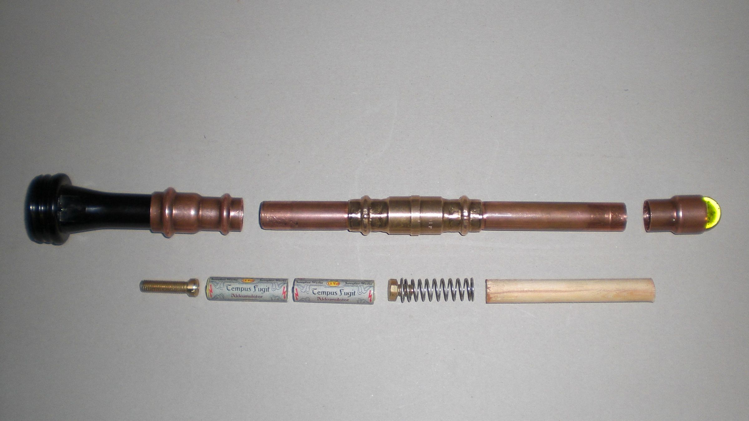 The Steampunked Torch of Progress : 5 Steps (with Pictures) - Instructables