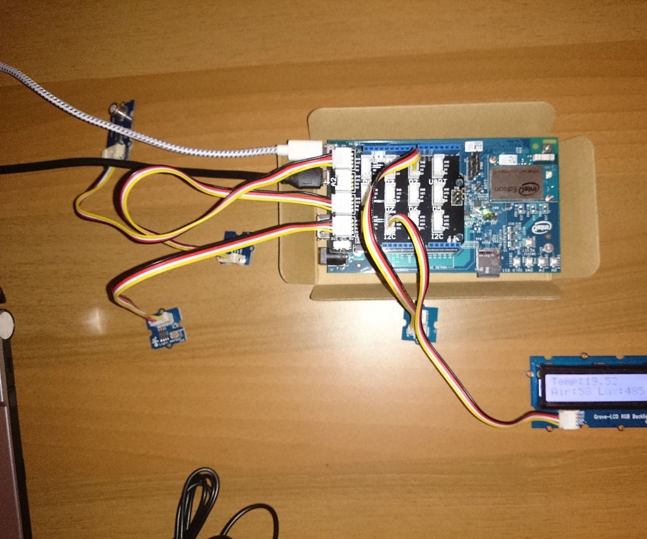 Intel Edison IoT Remote Environmental Parameters Monitor : 4 Steps - Instructables