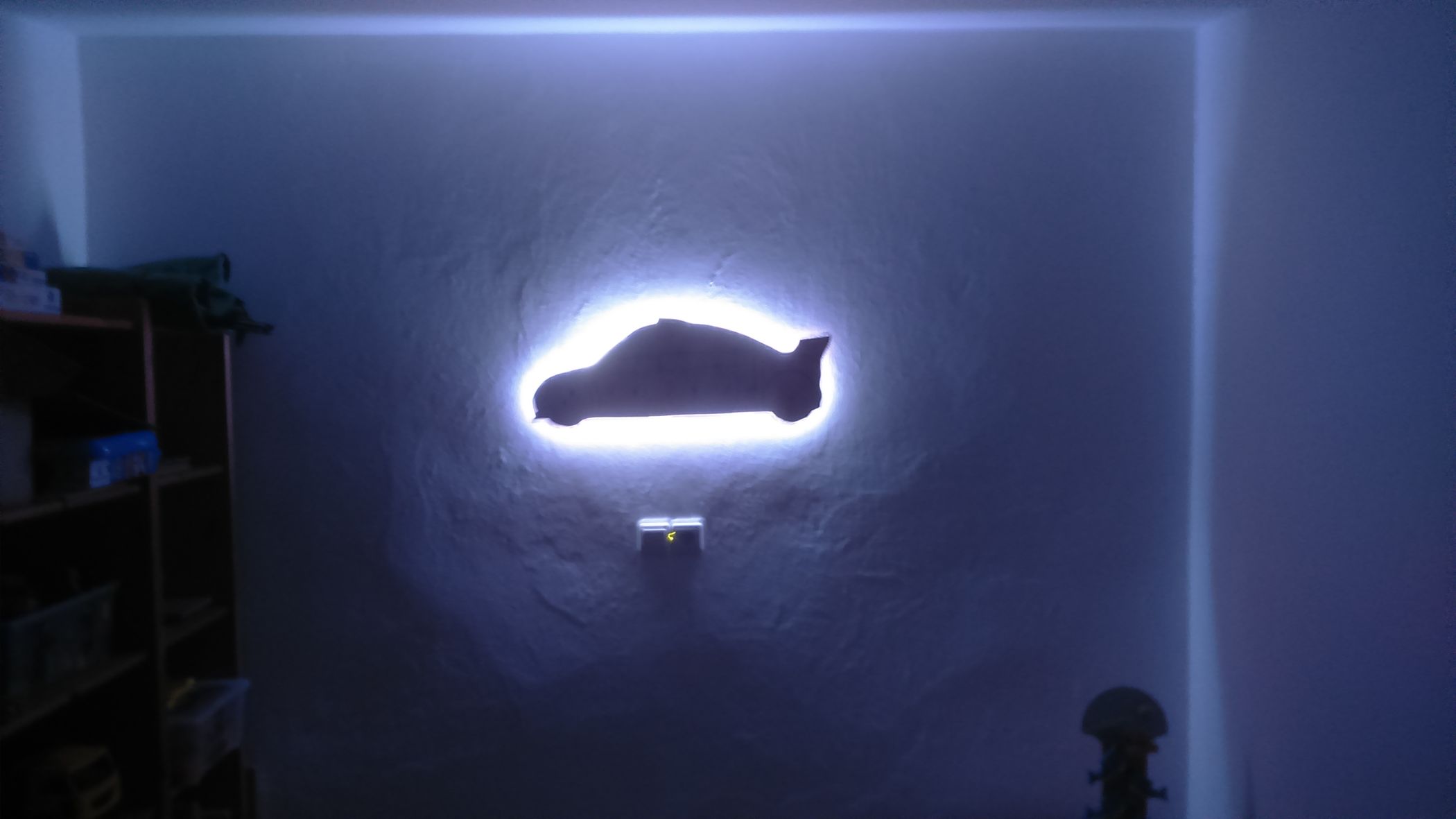 Wooden Car LED Wall Light : 3 Steps (with Pictures) - Instructables